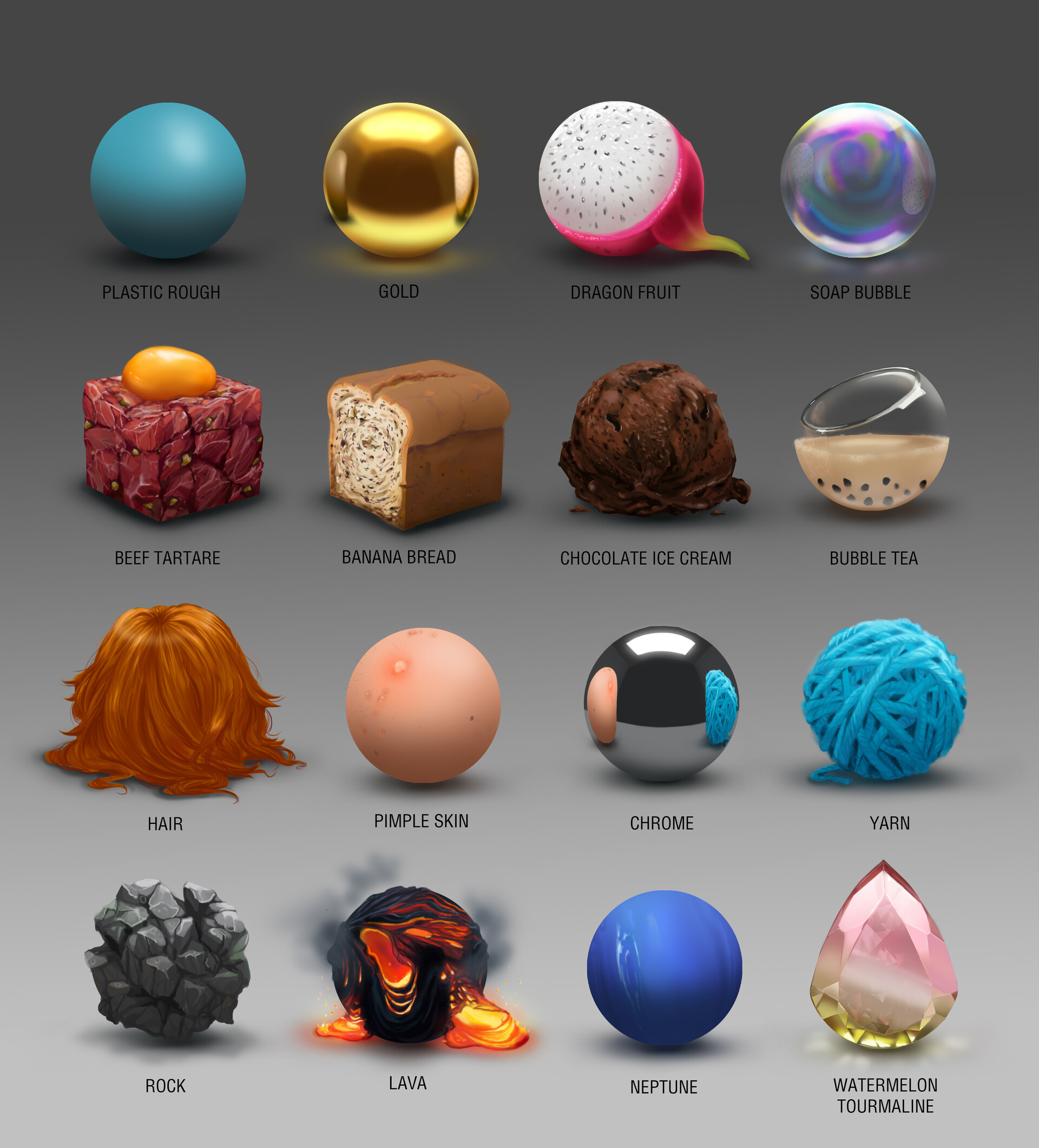 ArtStation - Material Studies