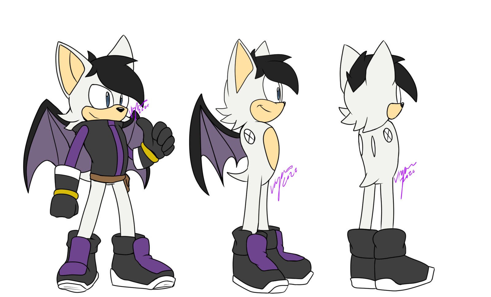 Damon McGonigle - Razor the Bat Concept Art