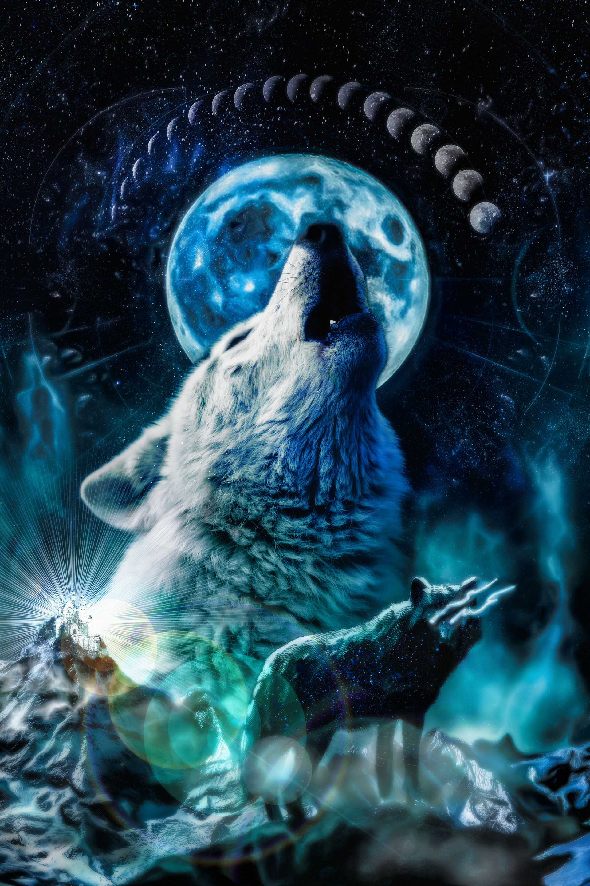 Howling Spirit Wolf