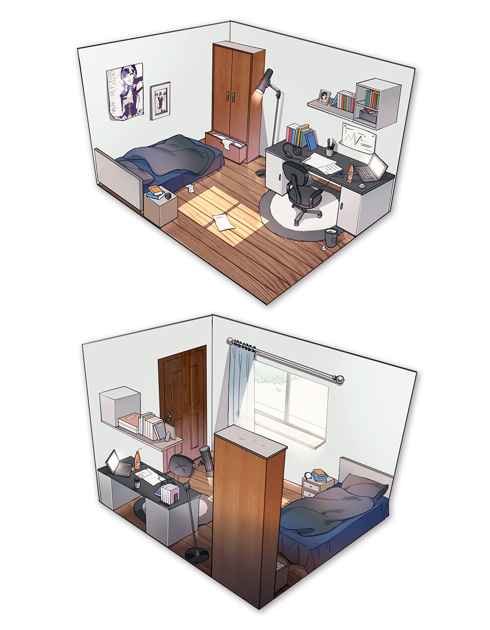 malu ku - Design of 2D architectural scenes