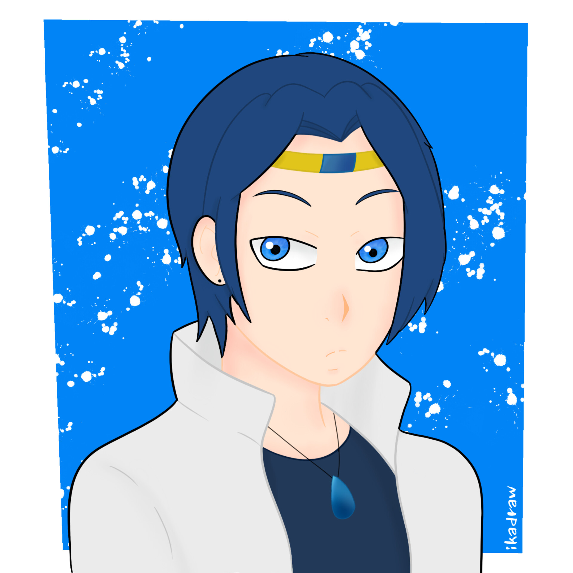 ArtStation - Male Hydro (OC)