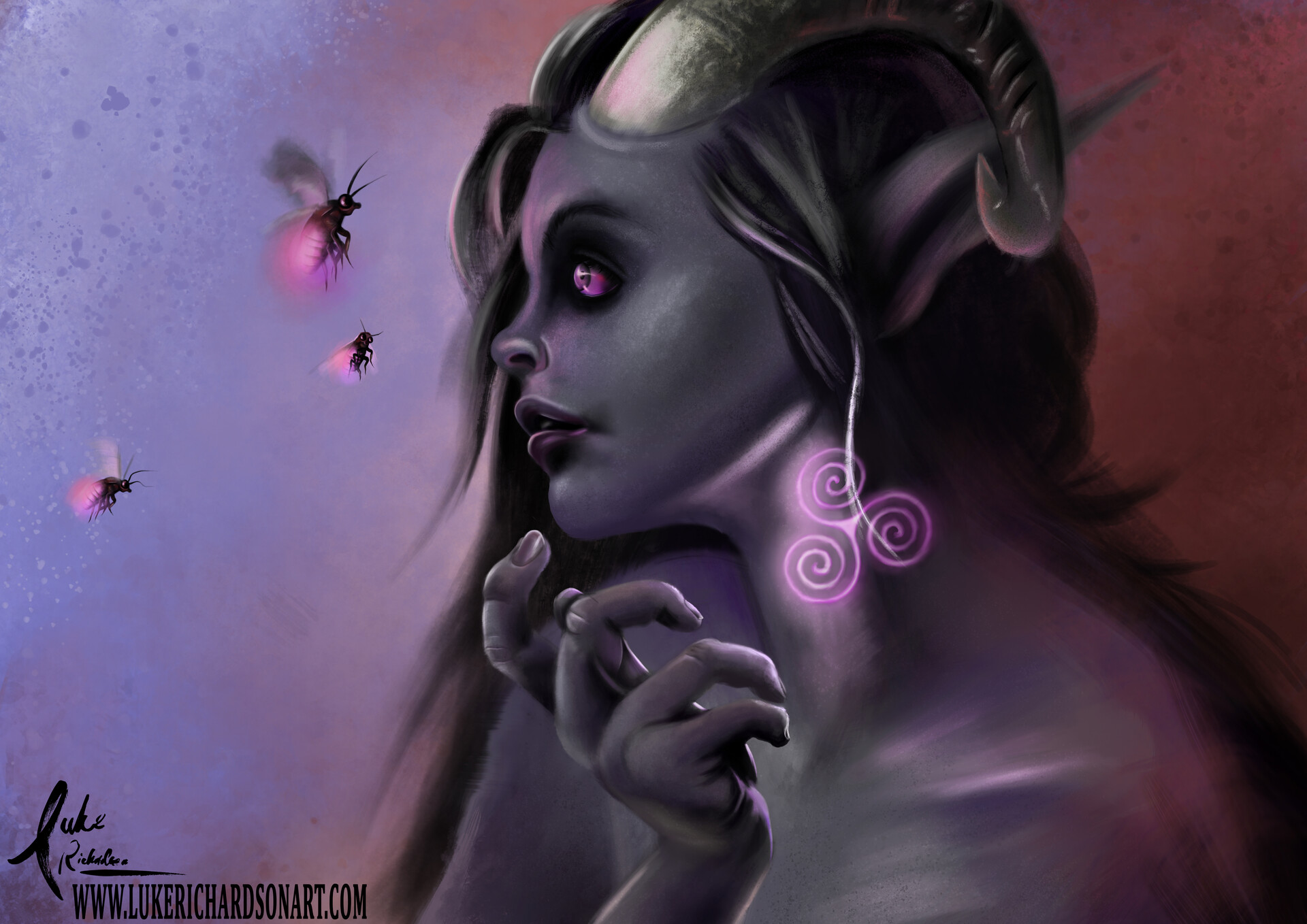 ArtStation - Demon Lady