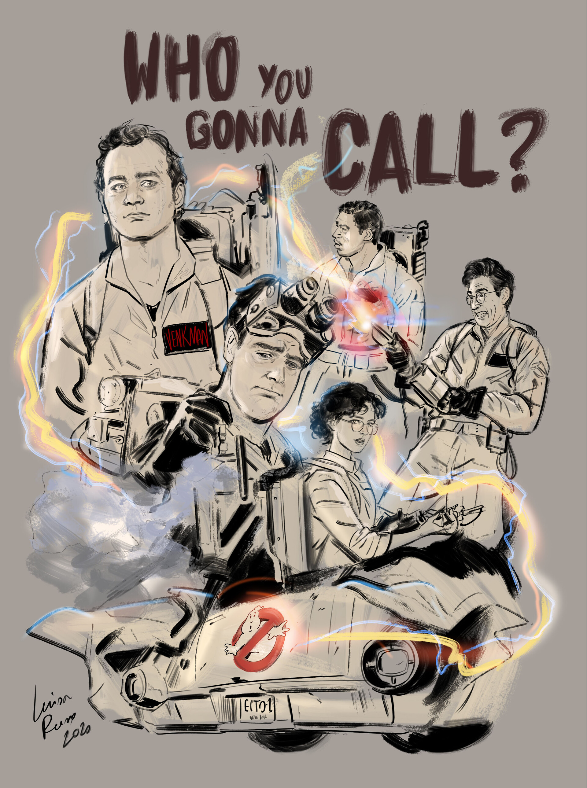 ArtStation - Ghostbusters art
