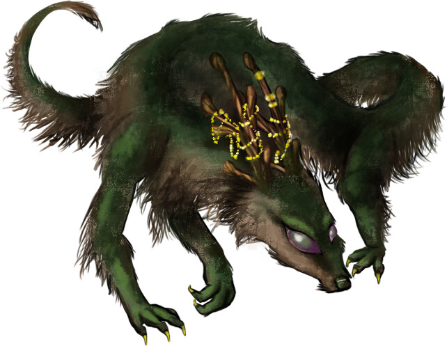 ArtStation - Forest Wyrm