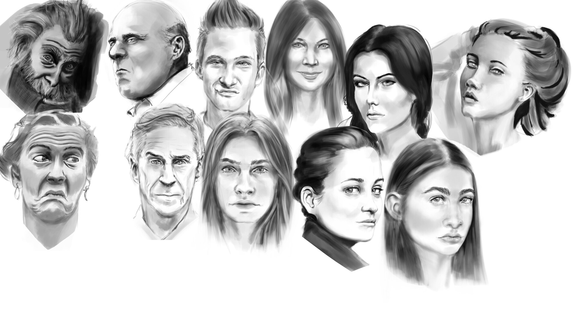 ArtStation - Practice Head-Wok