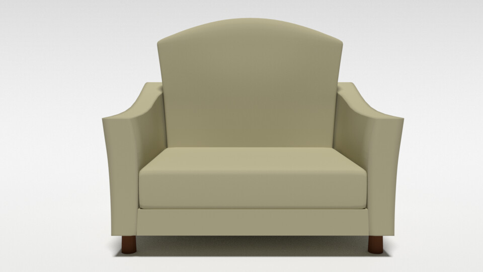 chroma 3D - Cartoon Armchair