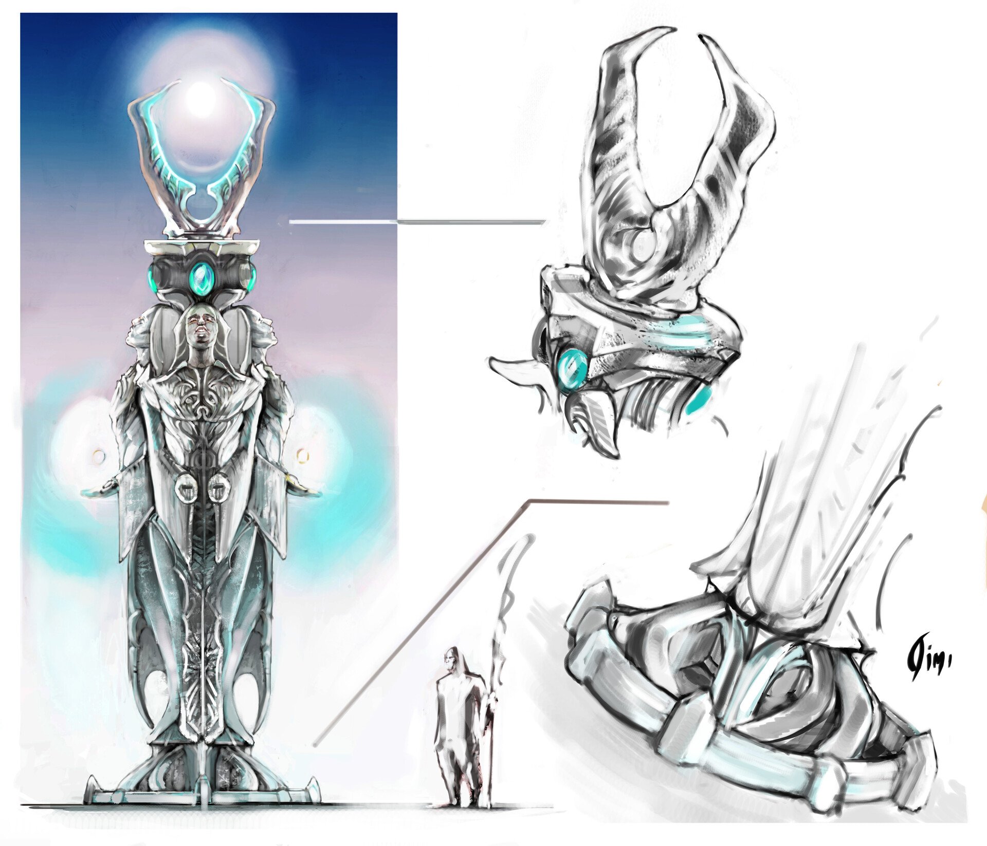 ArtStation - Column of Thangar