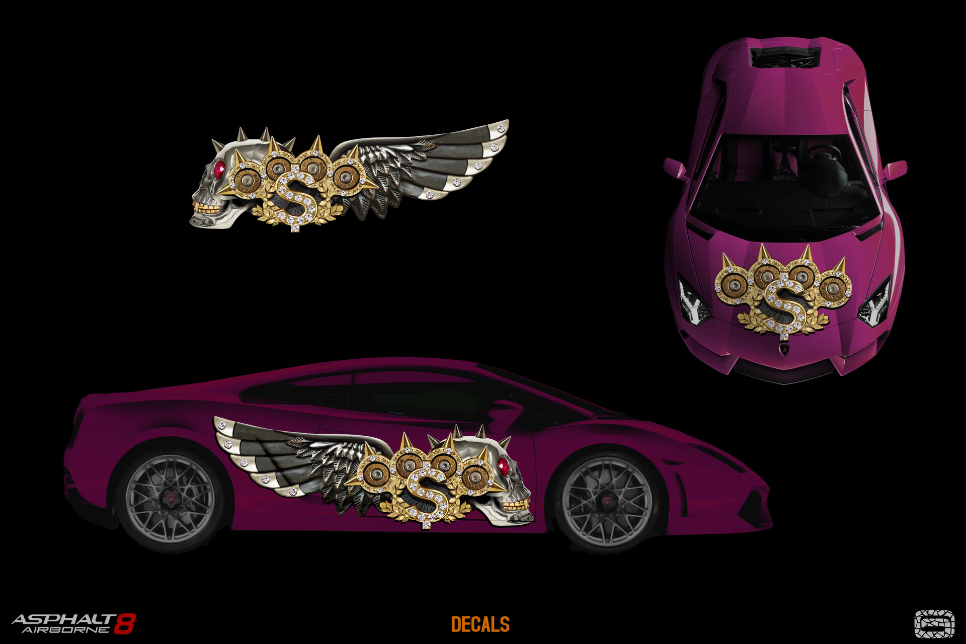 Toni López Yeste - Asphalt 8 Airbone - Decals Design