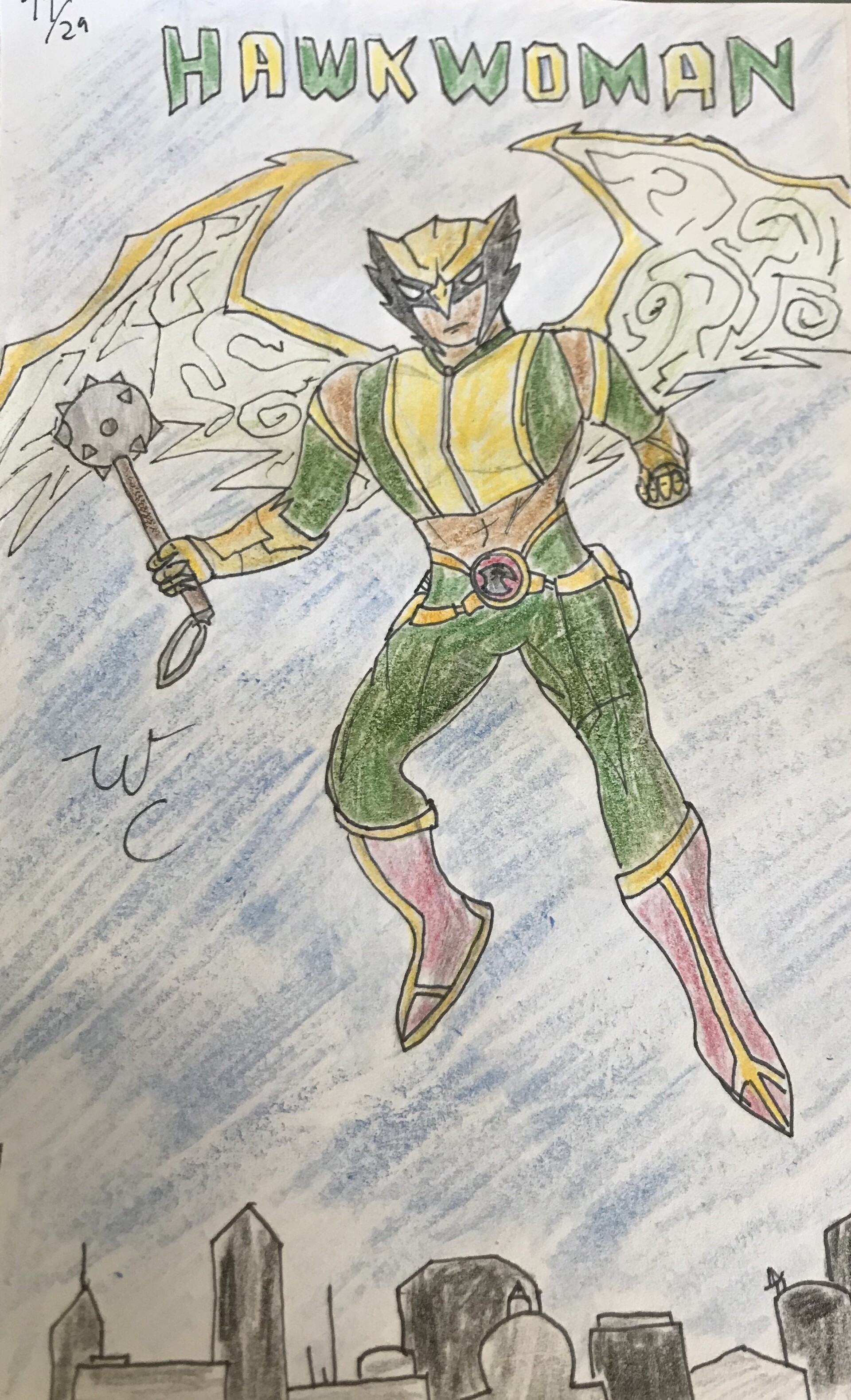 ArtStation - Hawkwoman