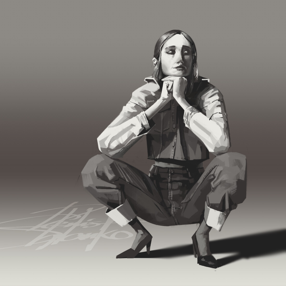 ArtStation - 'French' take on Russian squats