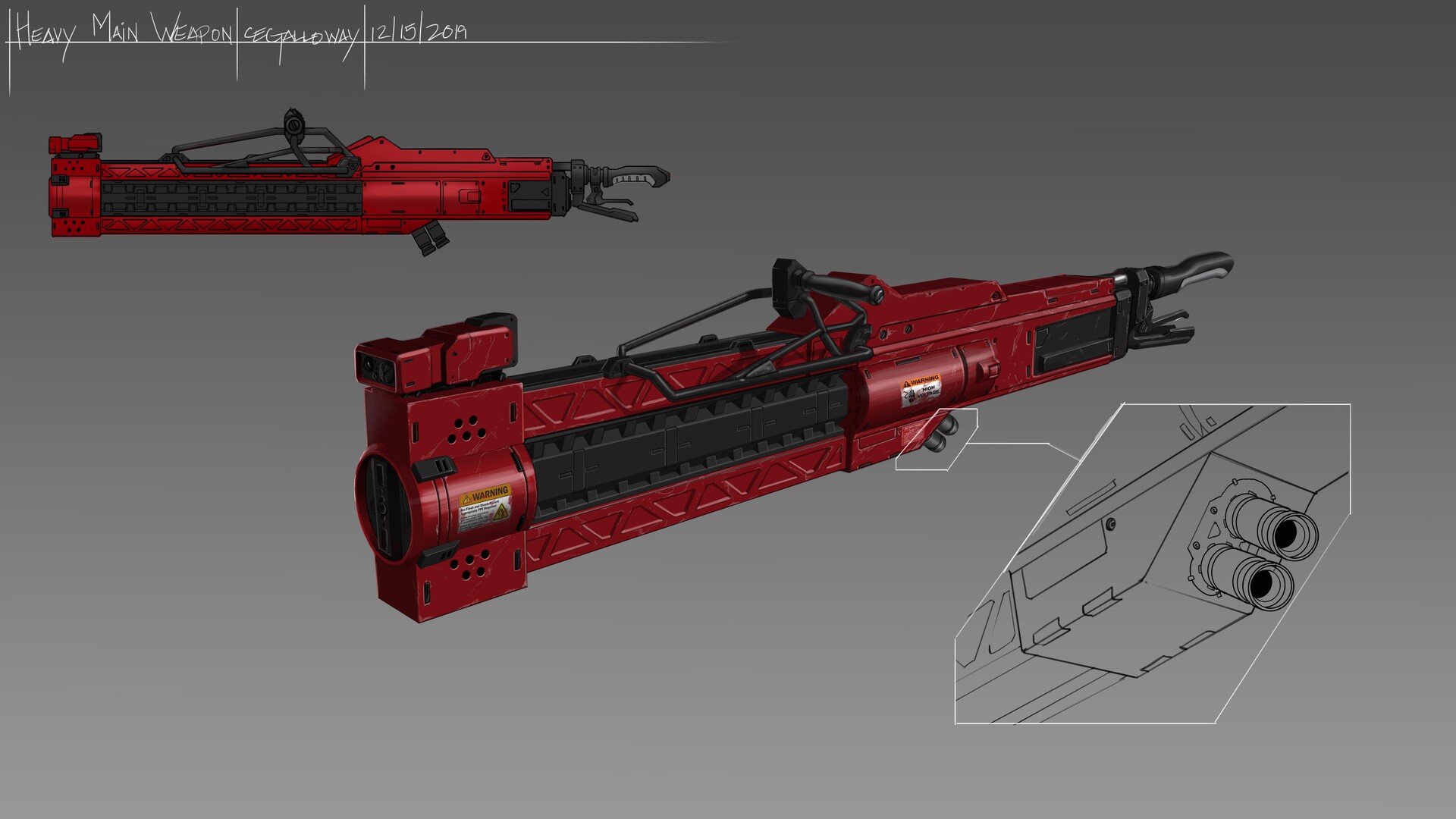 ArtStation - Heavy's Main Weapon