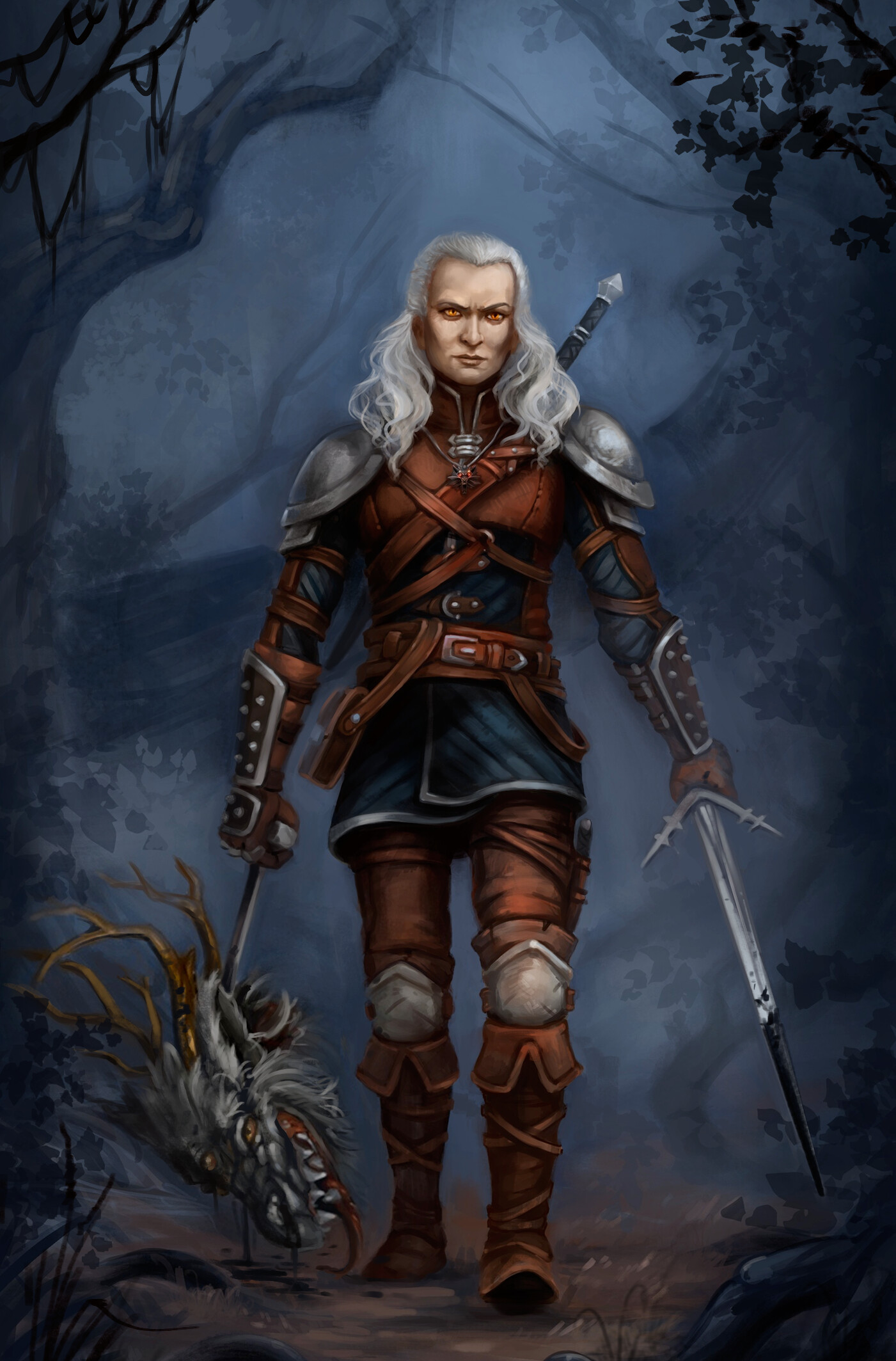 ArtStation - Toss a coin to your witcher