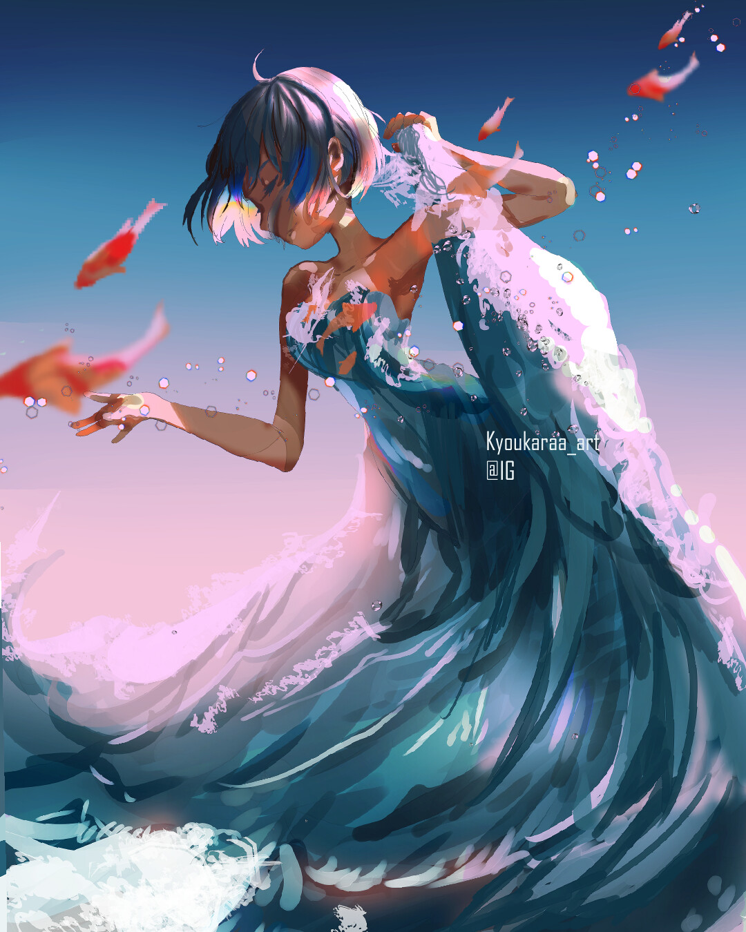 ArtStation - Ocean Girl