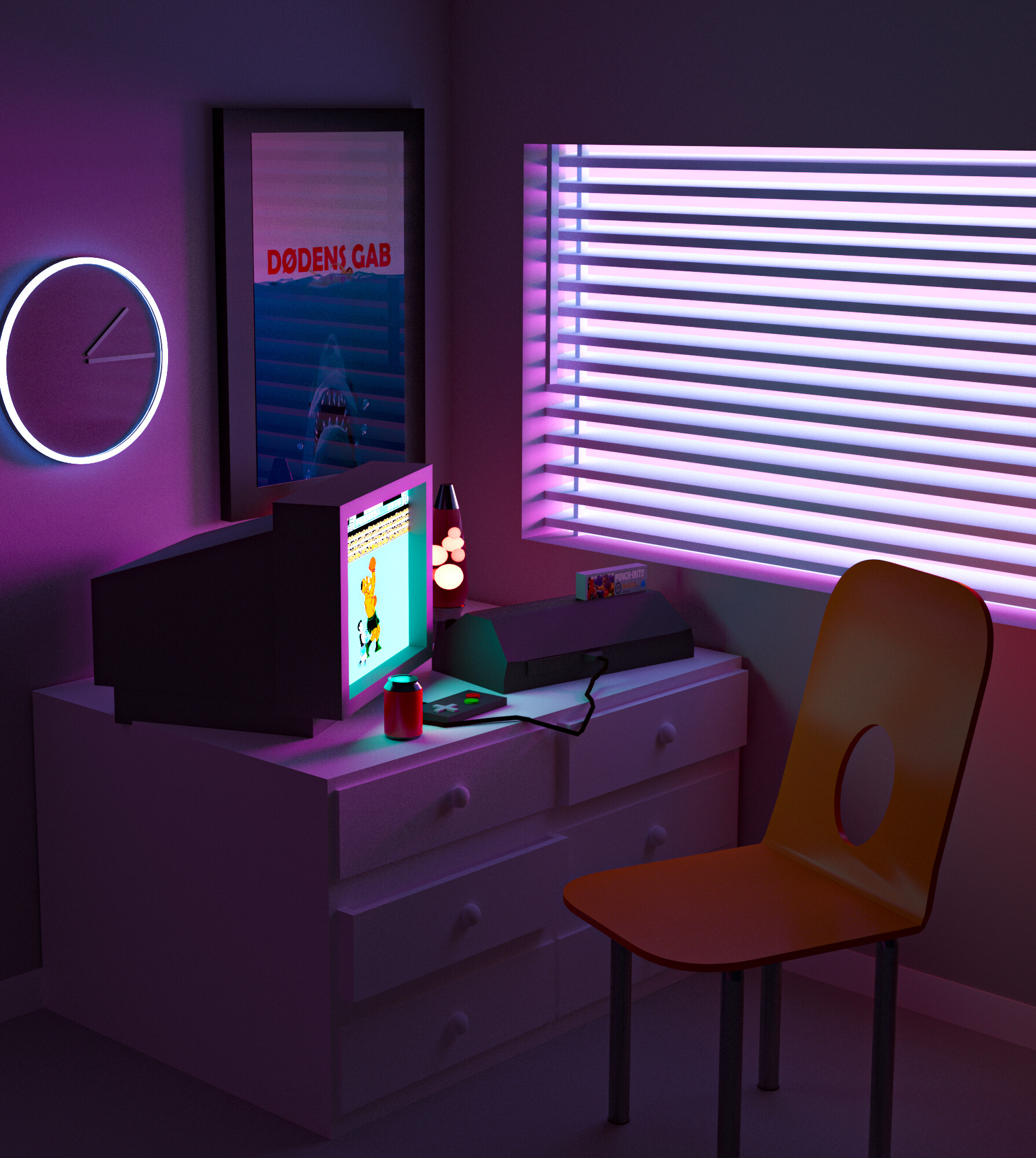 ArtStation - Neon Window