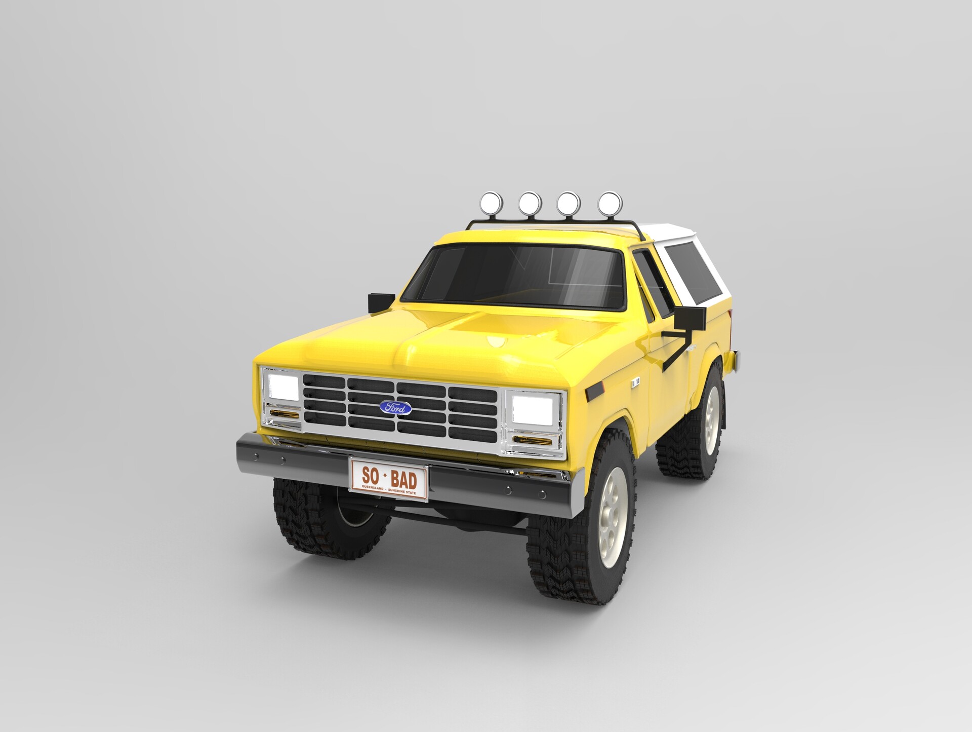 ArtStation - Ford Bronco