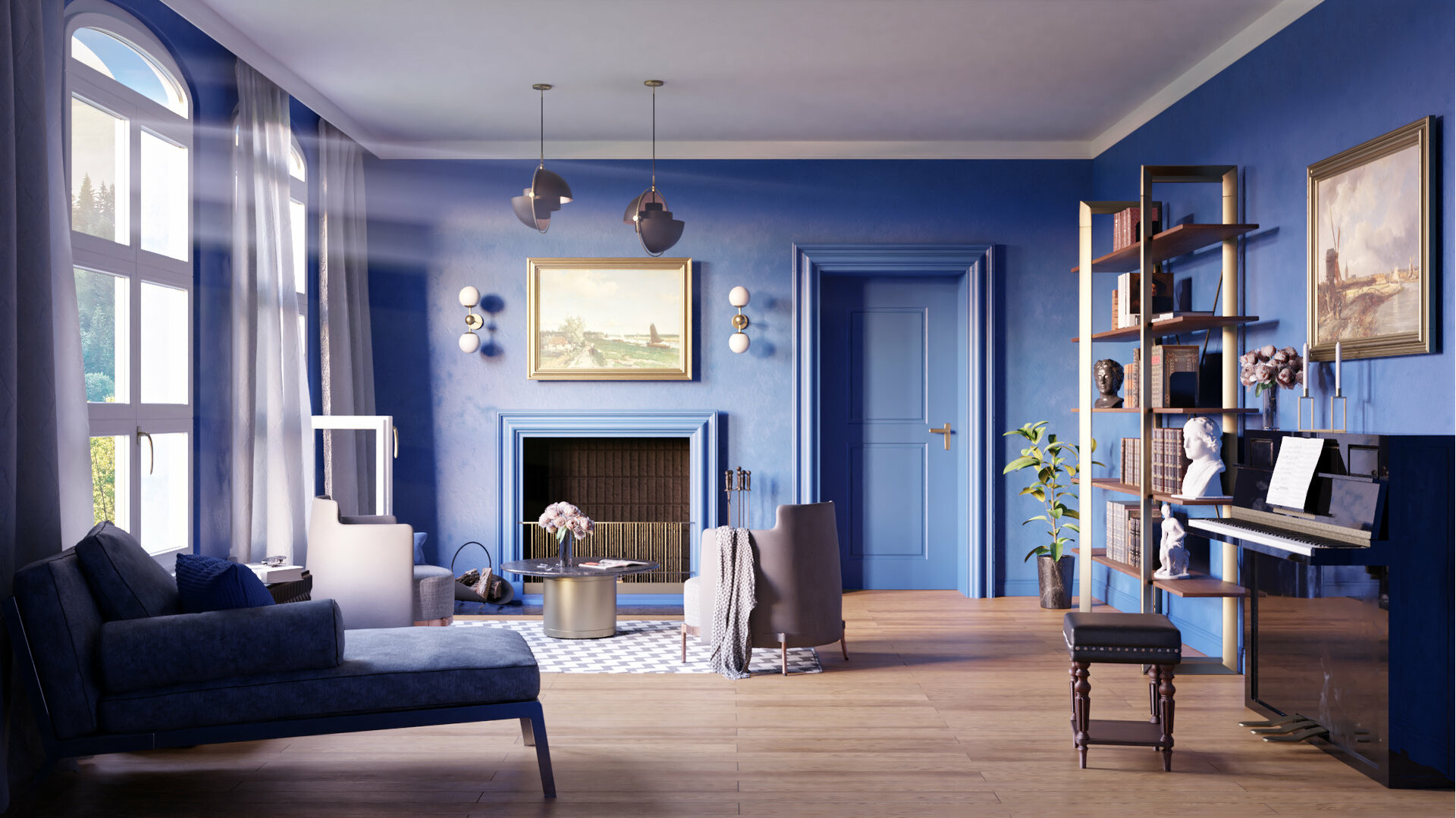 ArtStation - The Blue Room