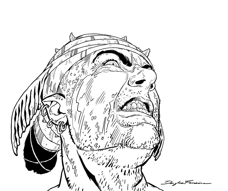 ArtStation - Angry Face