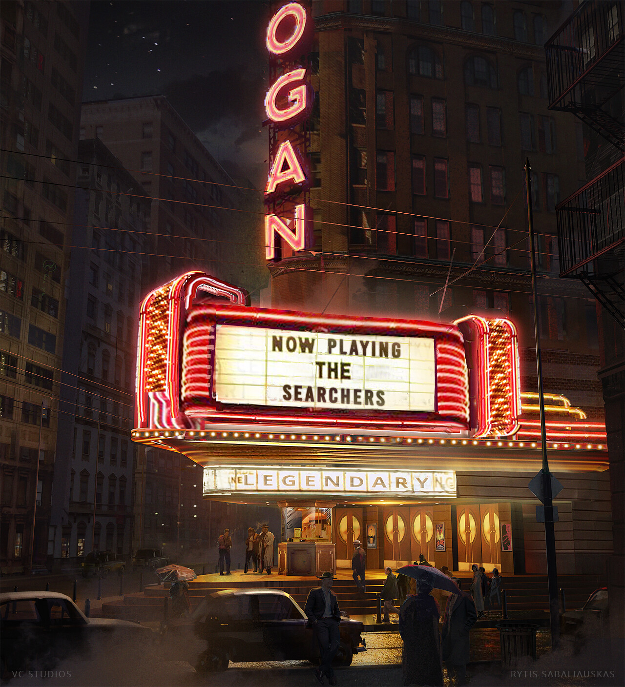 ArtStation - Cinema Concept