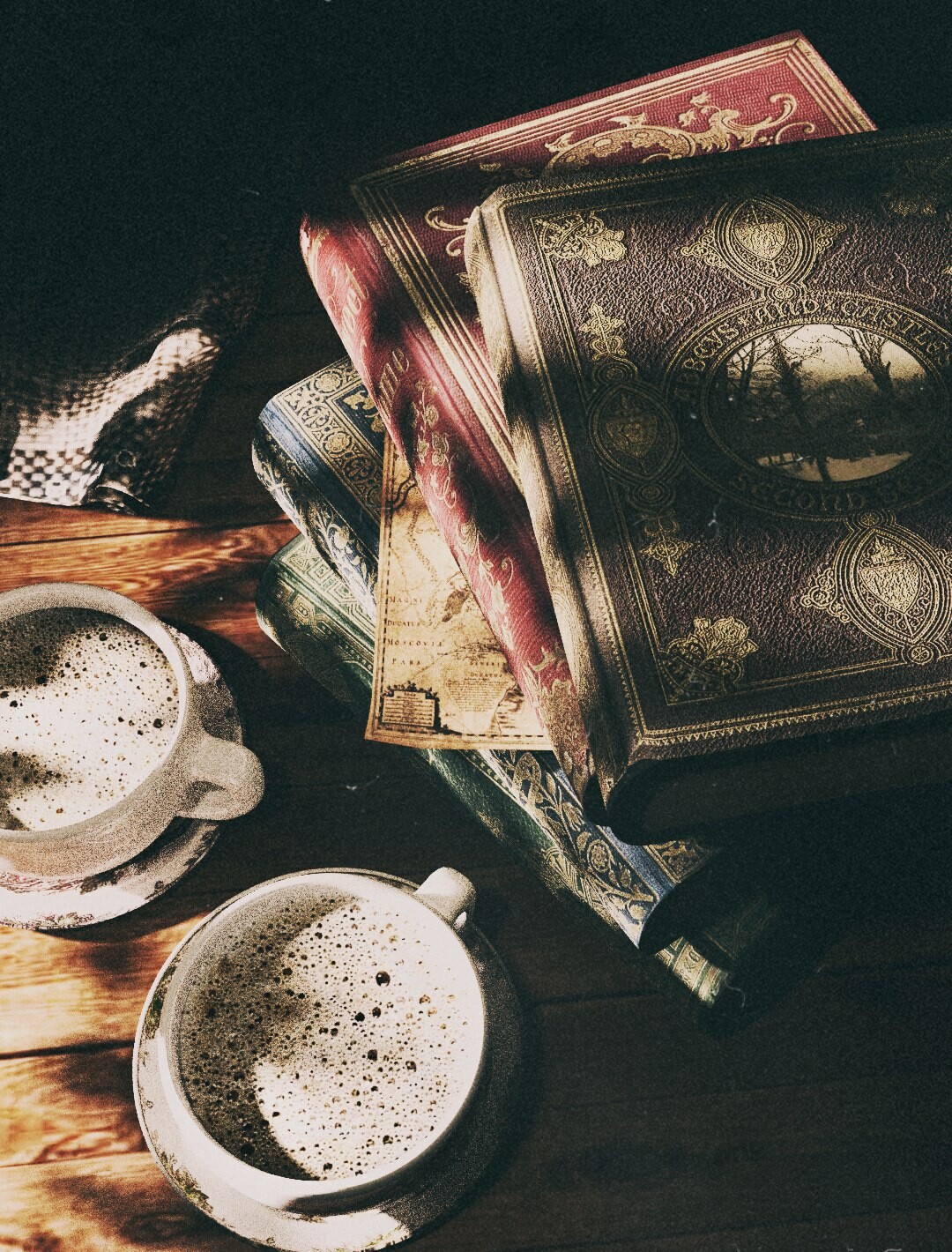 ArtStation - Book and coffe