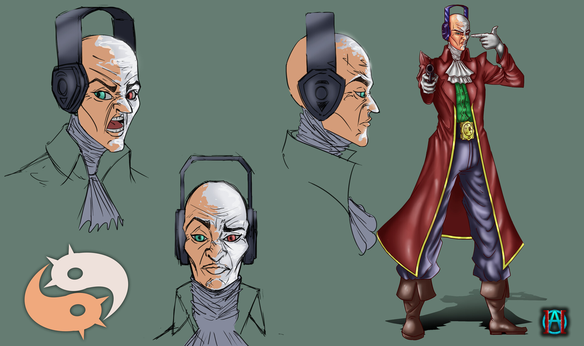 ArtStation - Mr Joe Diseño de Personaje Expresiones | Character Design ...