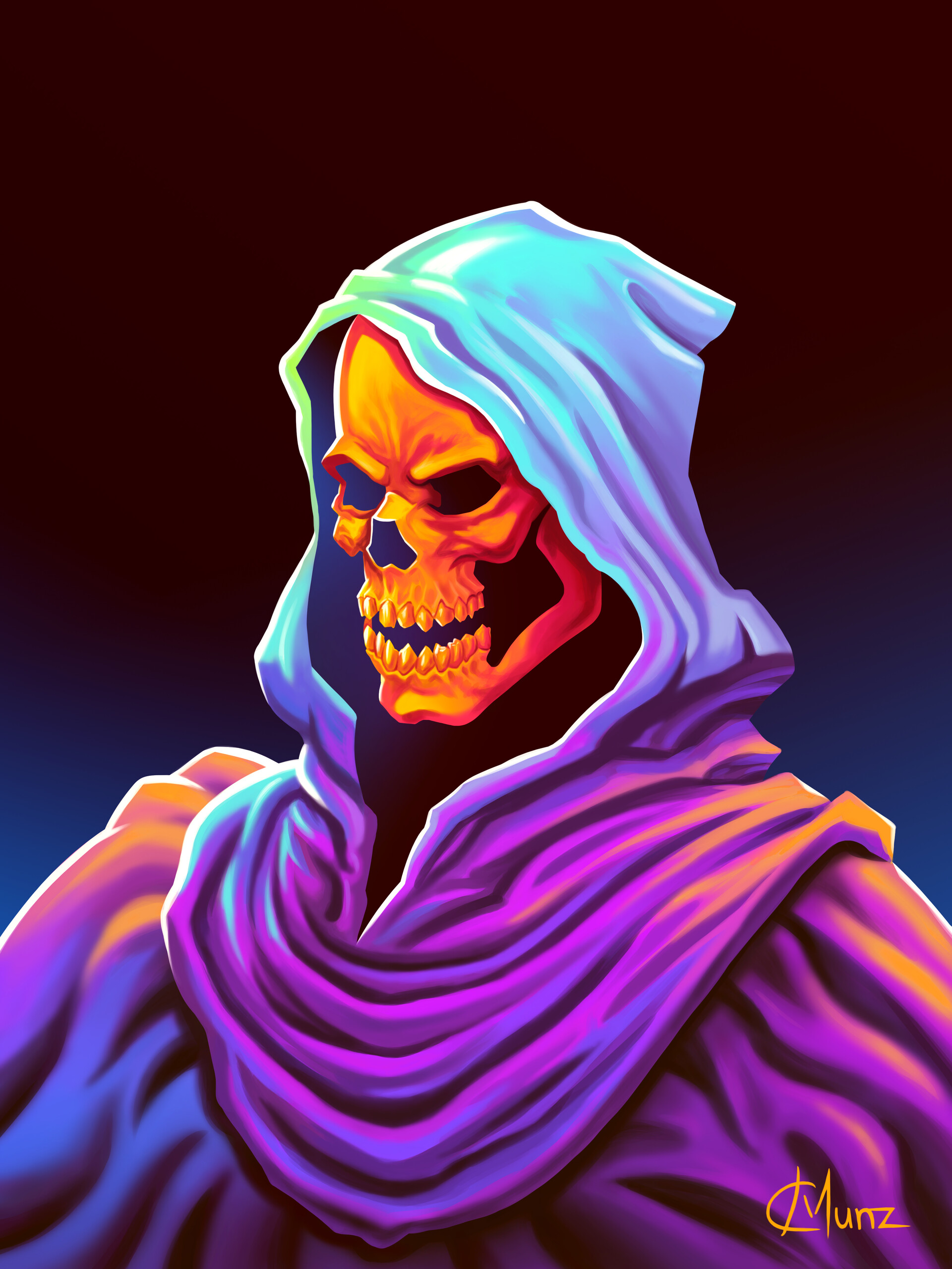 ArtStation - Skeleton Portrait