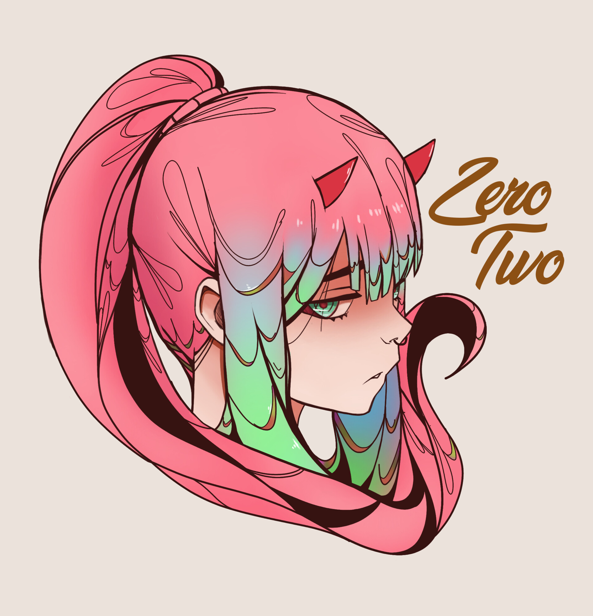 ArtStation - Zero two