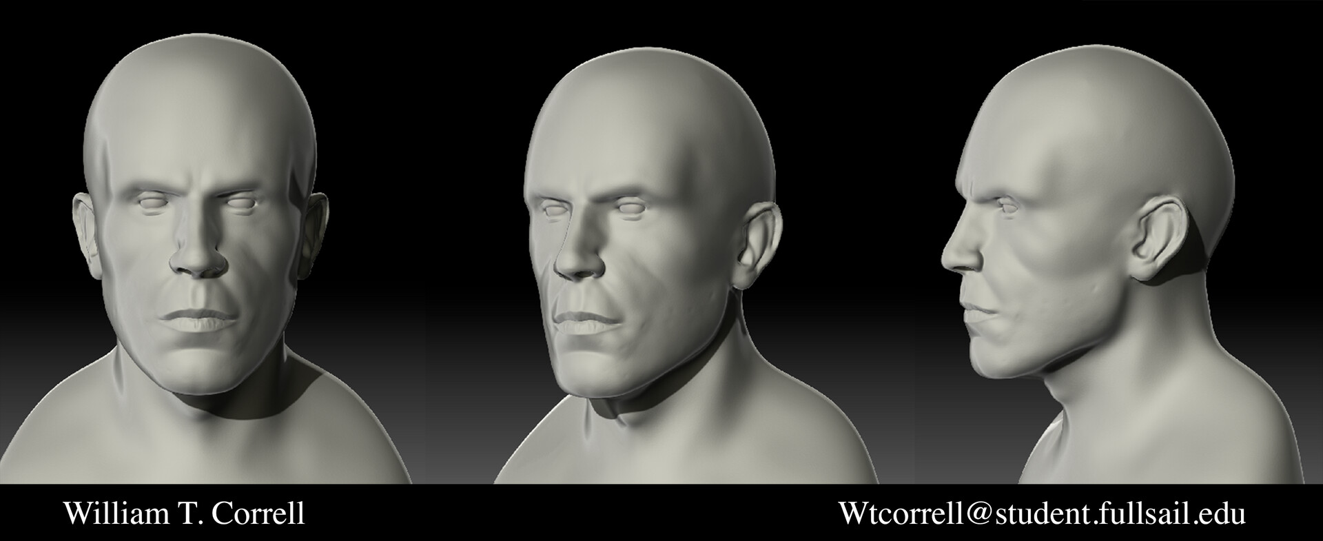 ArtStation - Game Character Bust