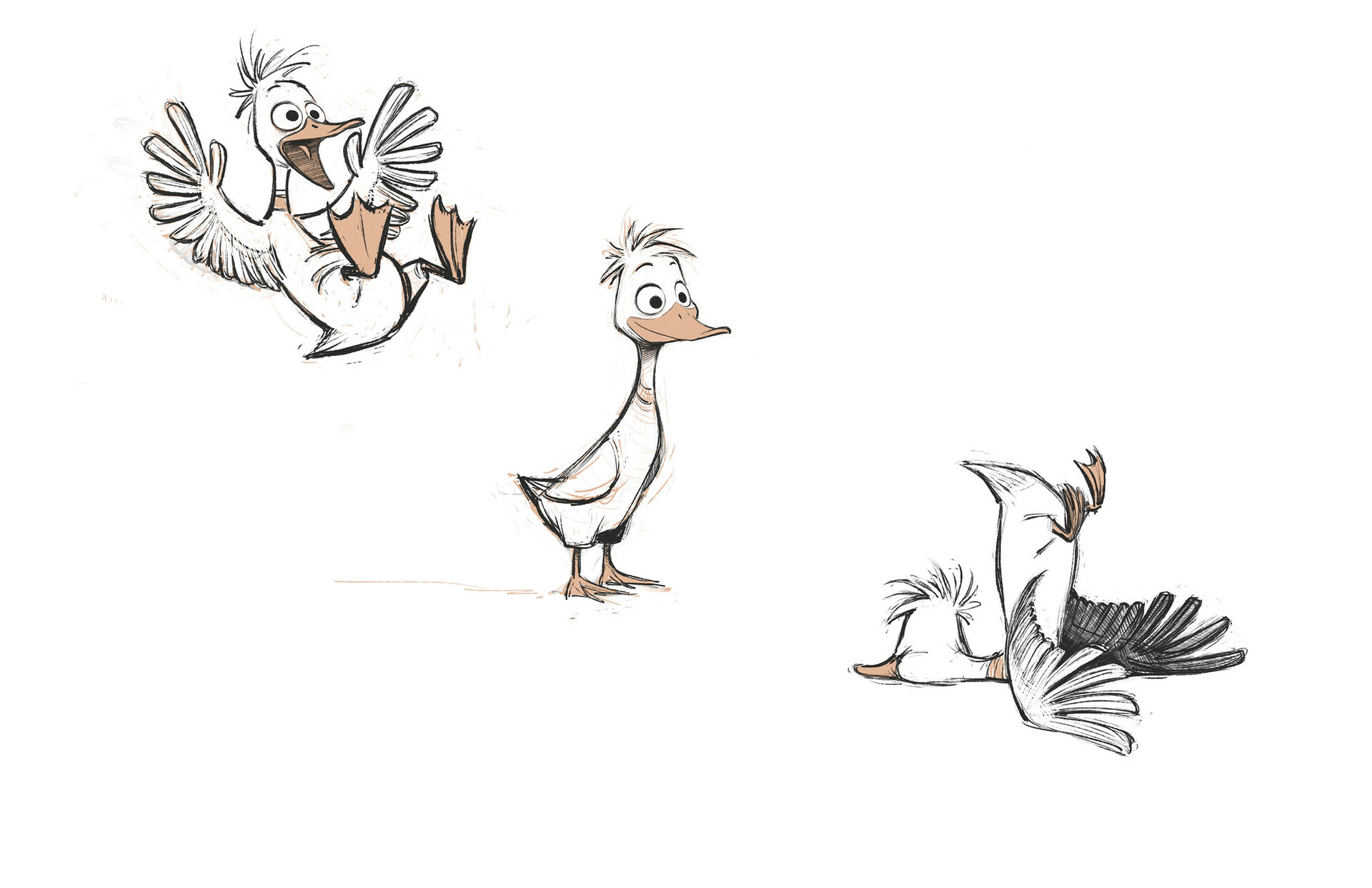 ArtStation - Duck Duck Goose Character Design (2018)