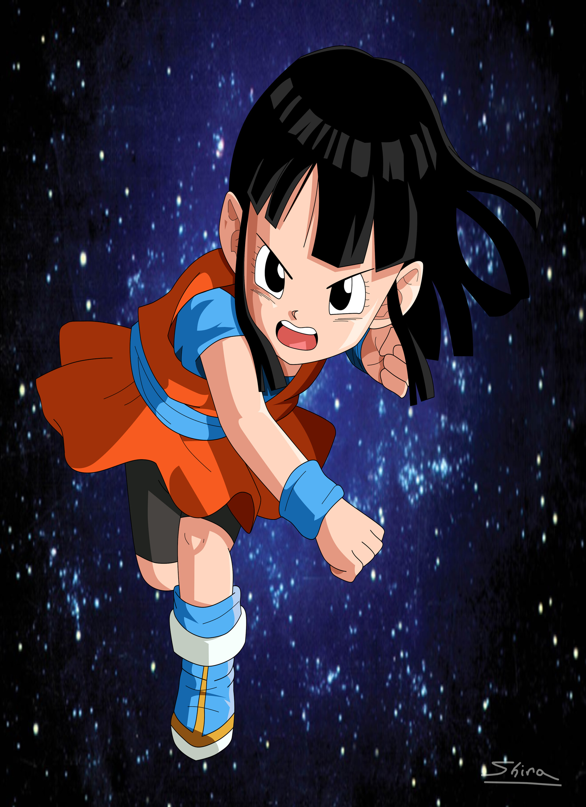 ArtStation - OC - Chizu (Dragon Ball Z - Saga Freezer)