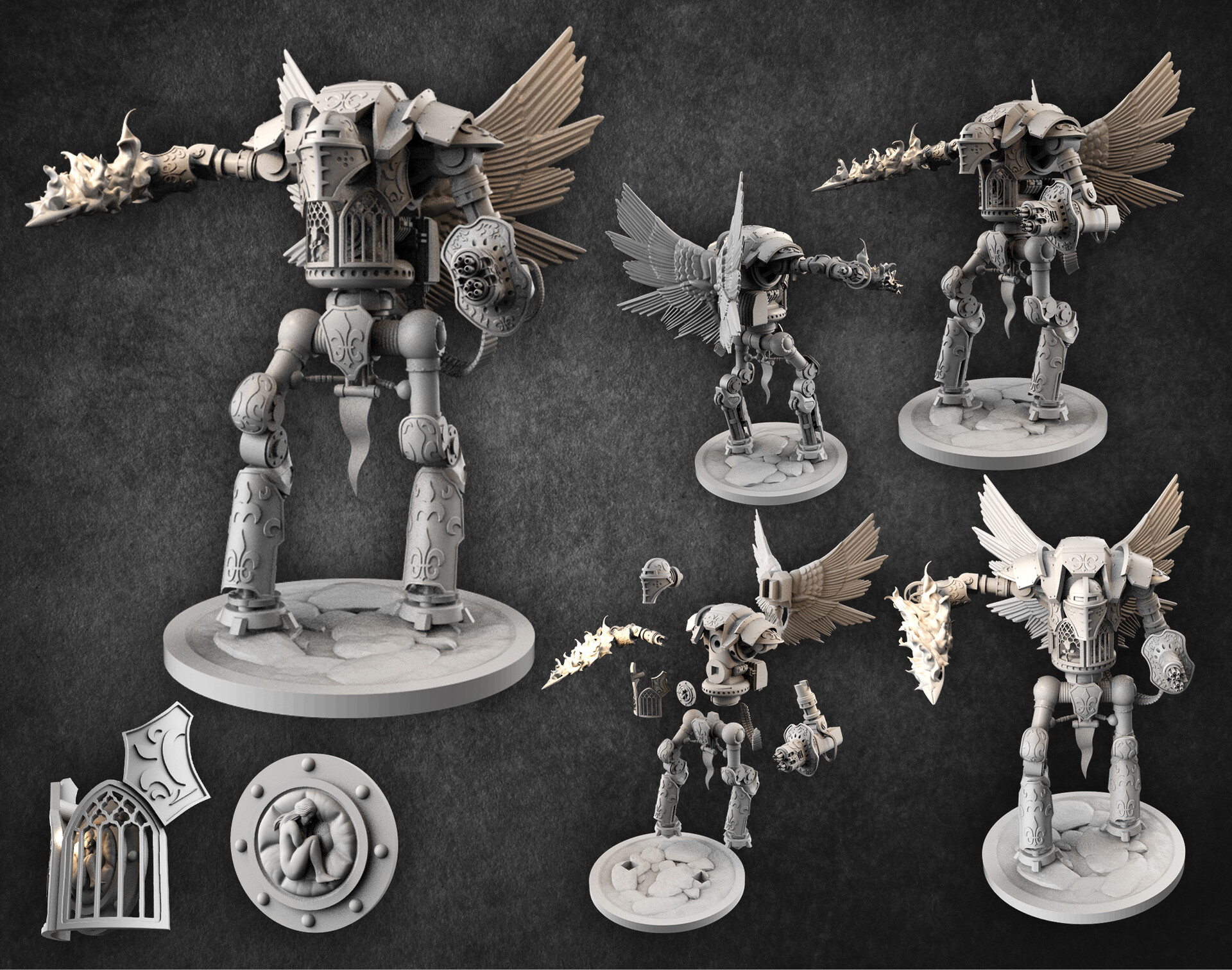 ArtStation - Knight robot