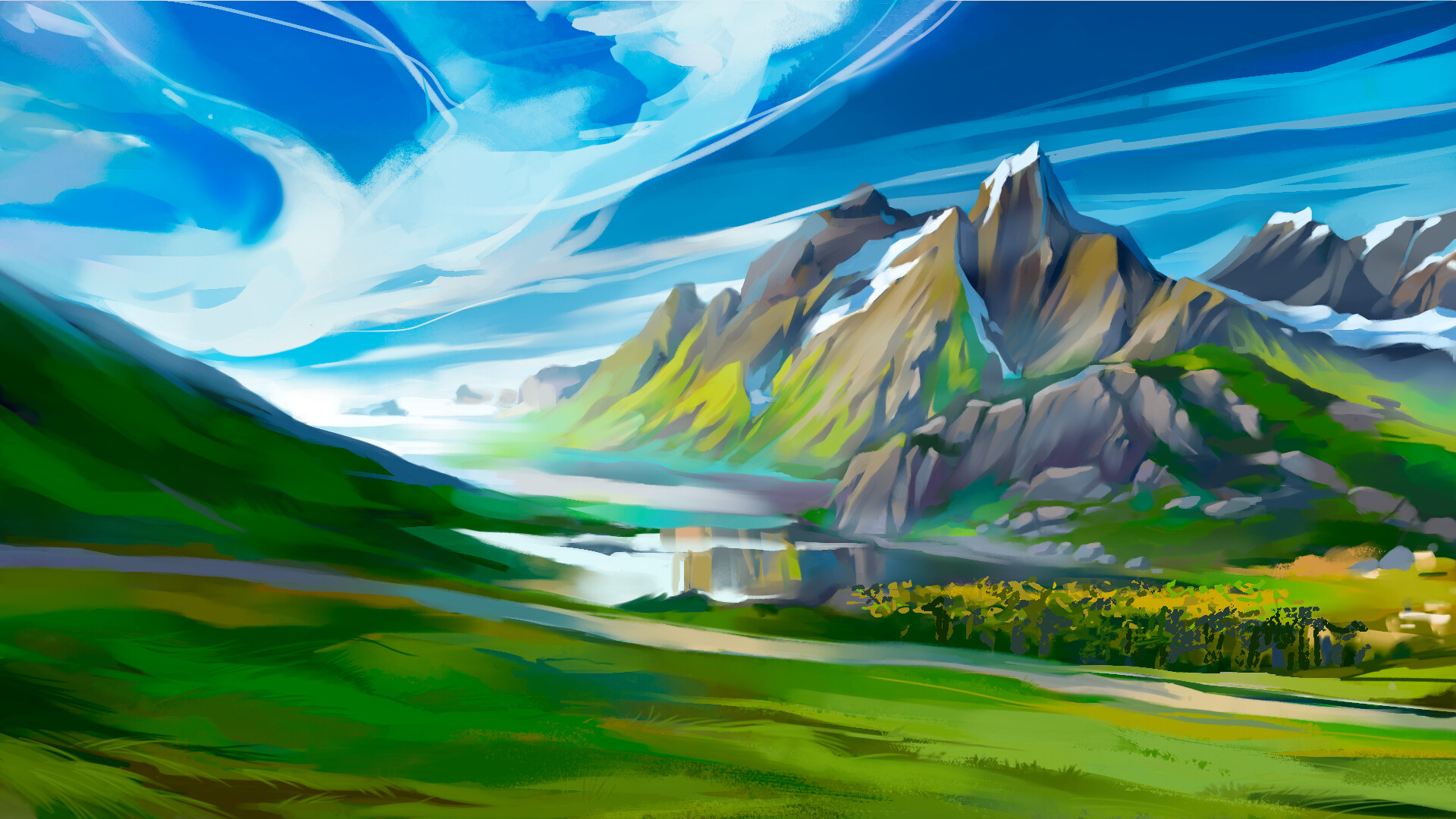 ArtStation - Mountains