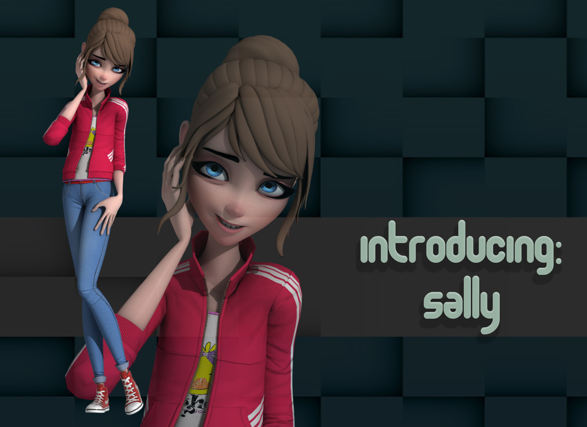 ArtStation - Personal Project Sally 2017