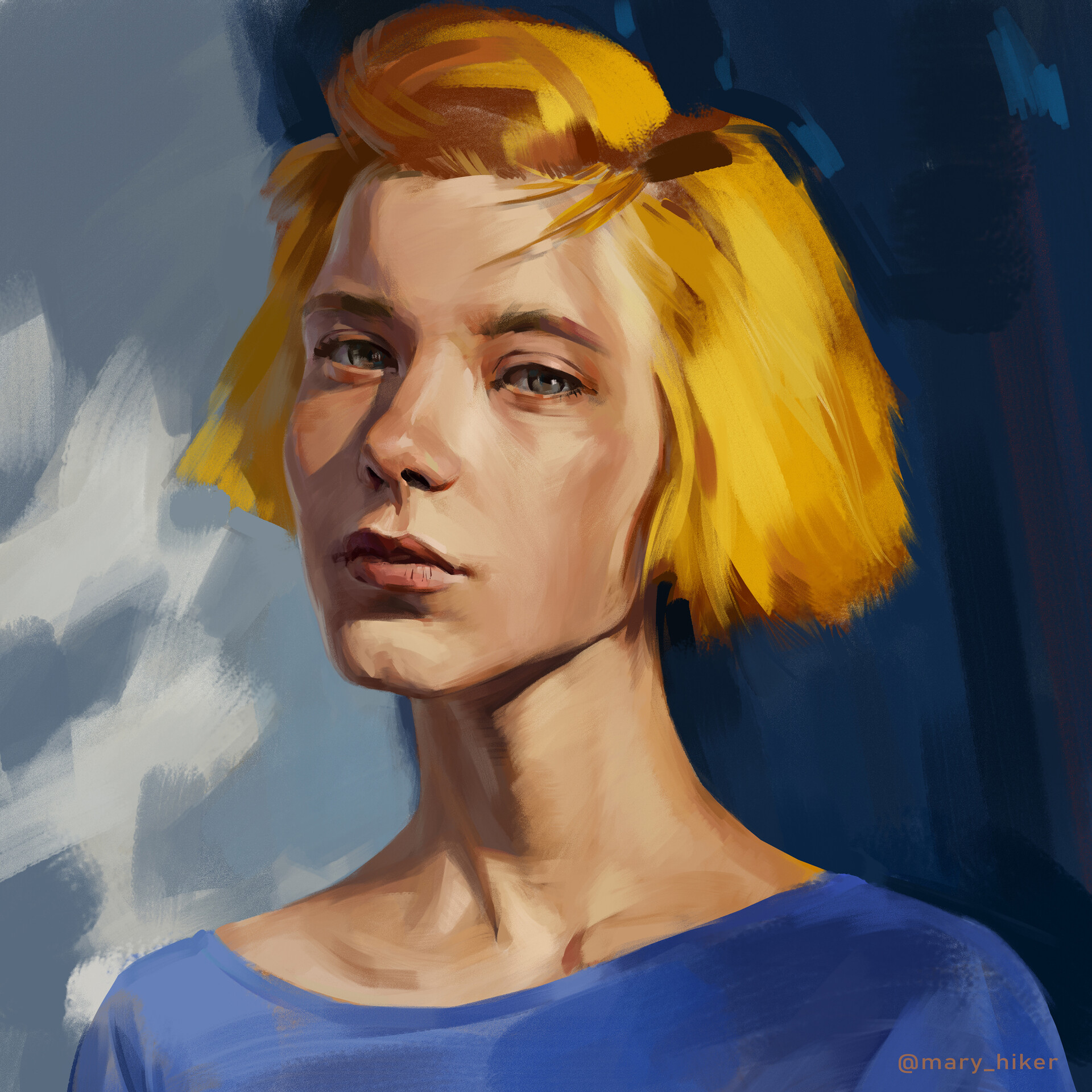 ArtStation - Sketch of portraits, Maria CHERNOVA