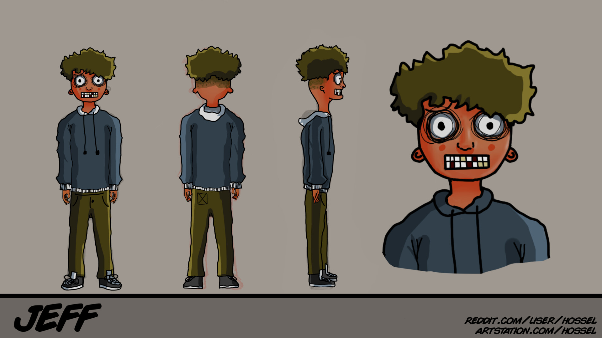 ArtStation - Jeff - Character Design, Páll Zoltán