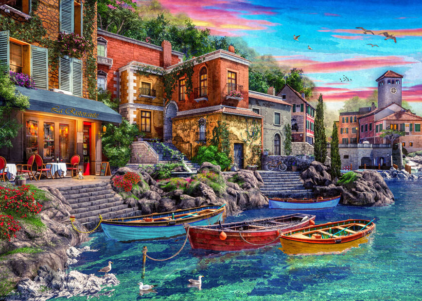 Dominic Davison - Como Sunset