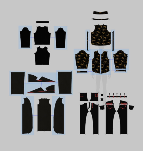 Tim Rudd - Contemporary Smart Outfit - Male