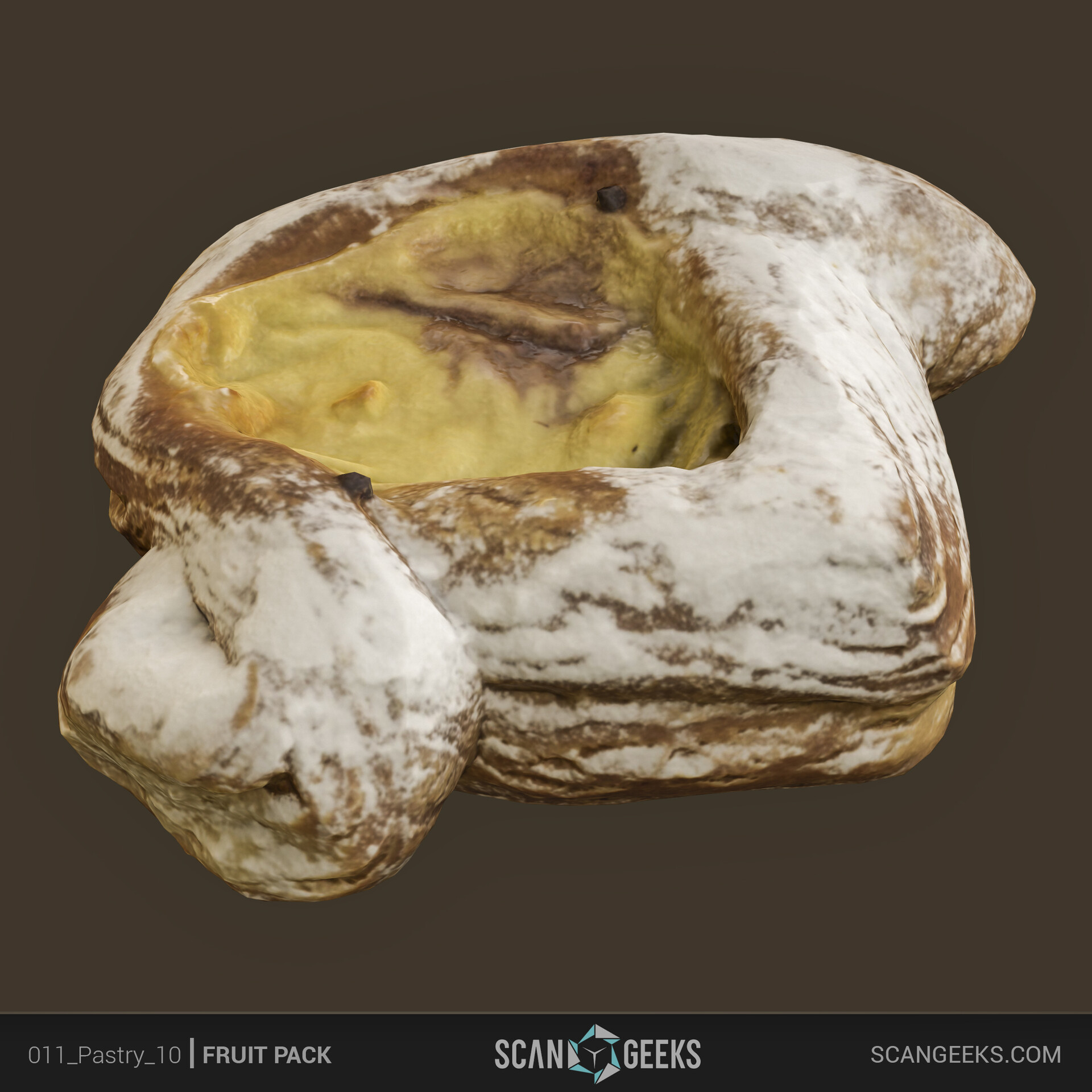 Scan Geeks - Pastry 10 - Photogrammetry Asset 3D PhotoScan