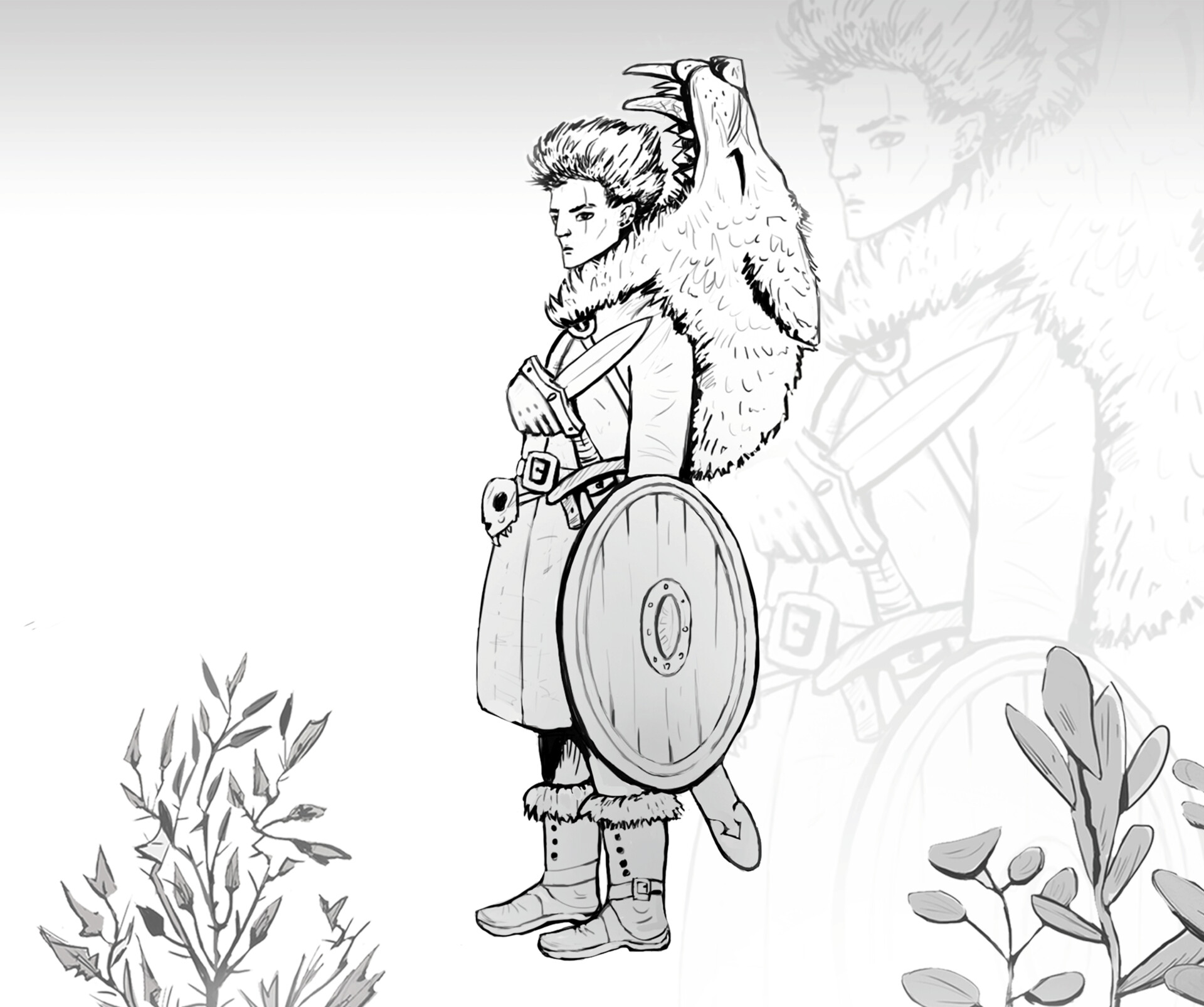 ArtStation - post-apocalyptic village