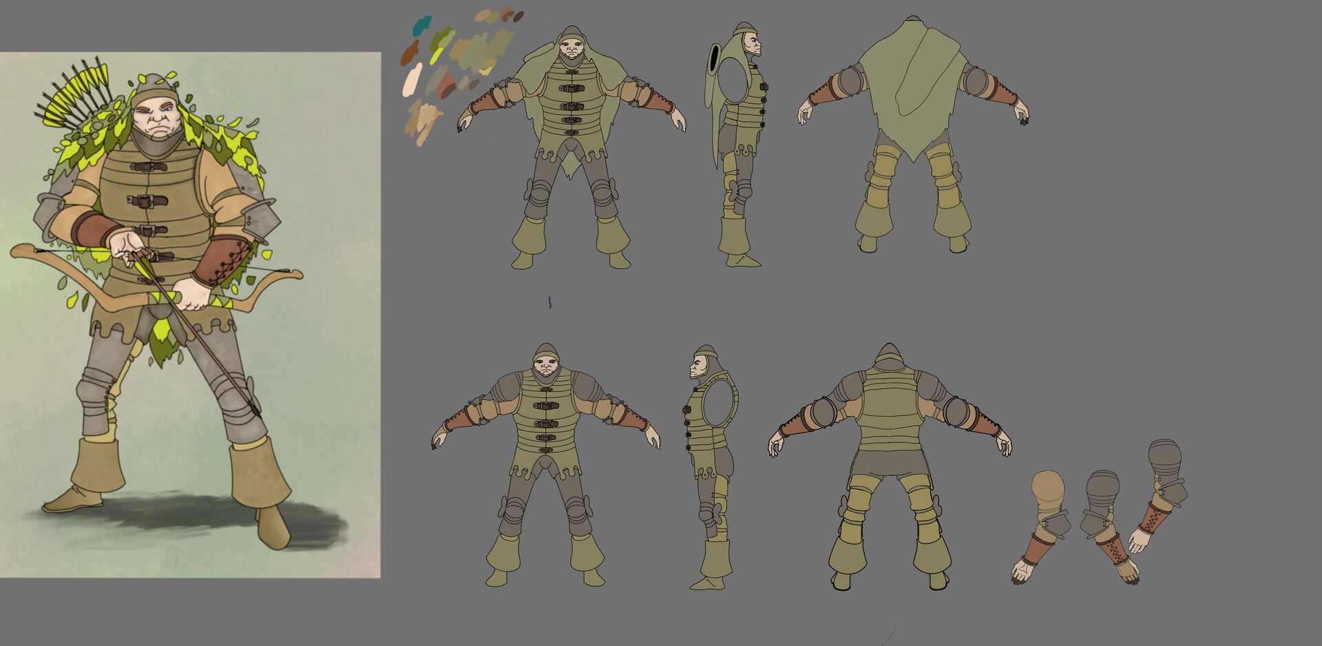 ArtStation - Camouflage knight