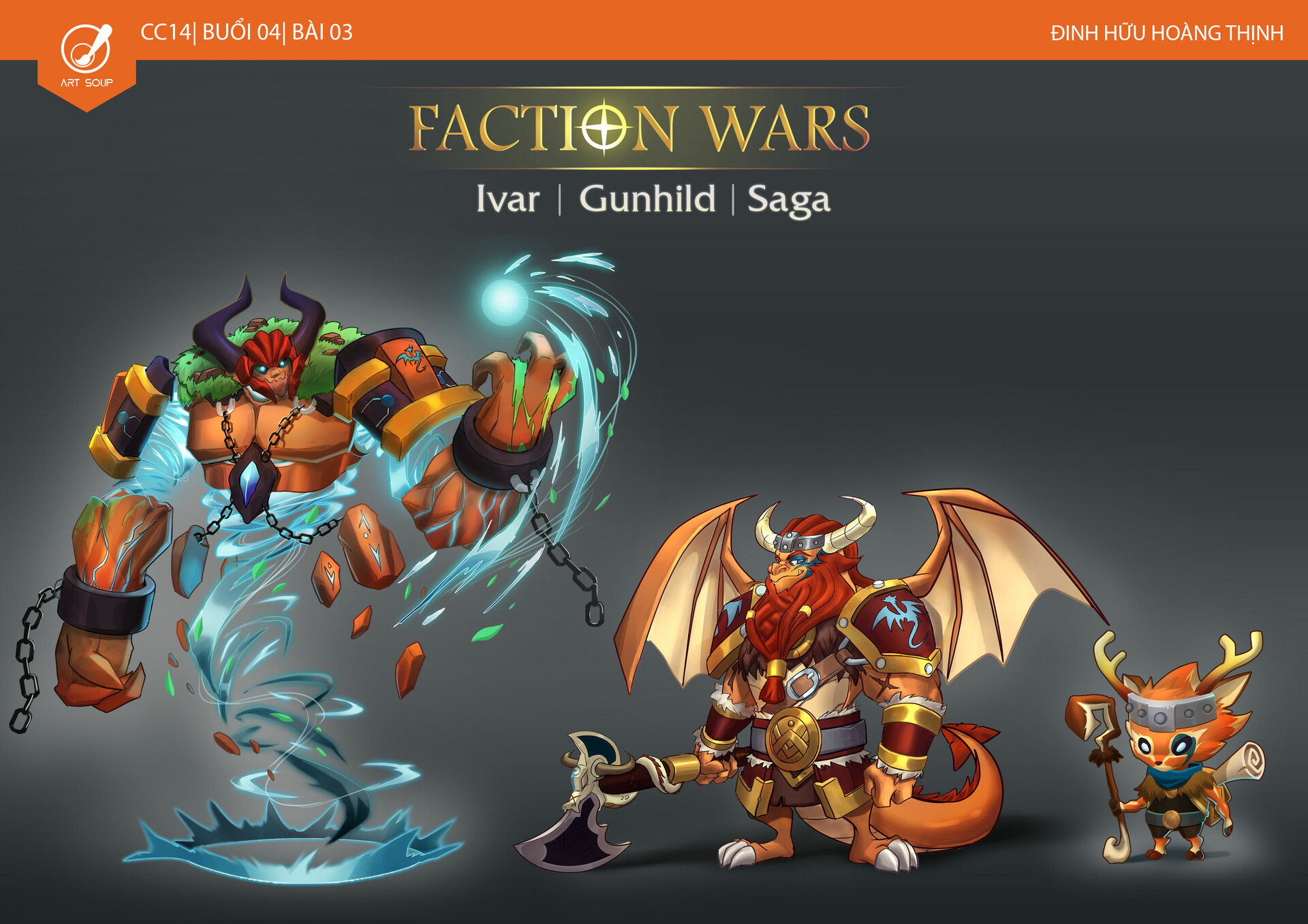 ArtStation - Faction Wars Project