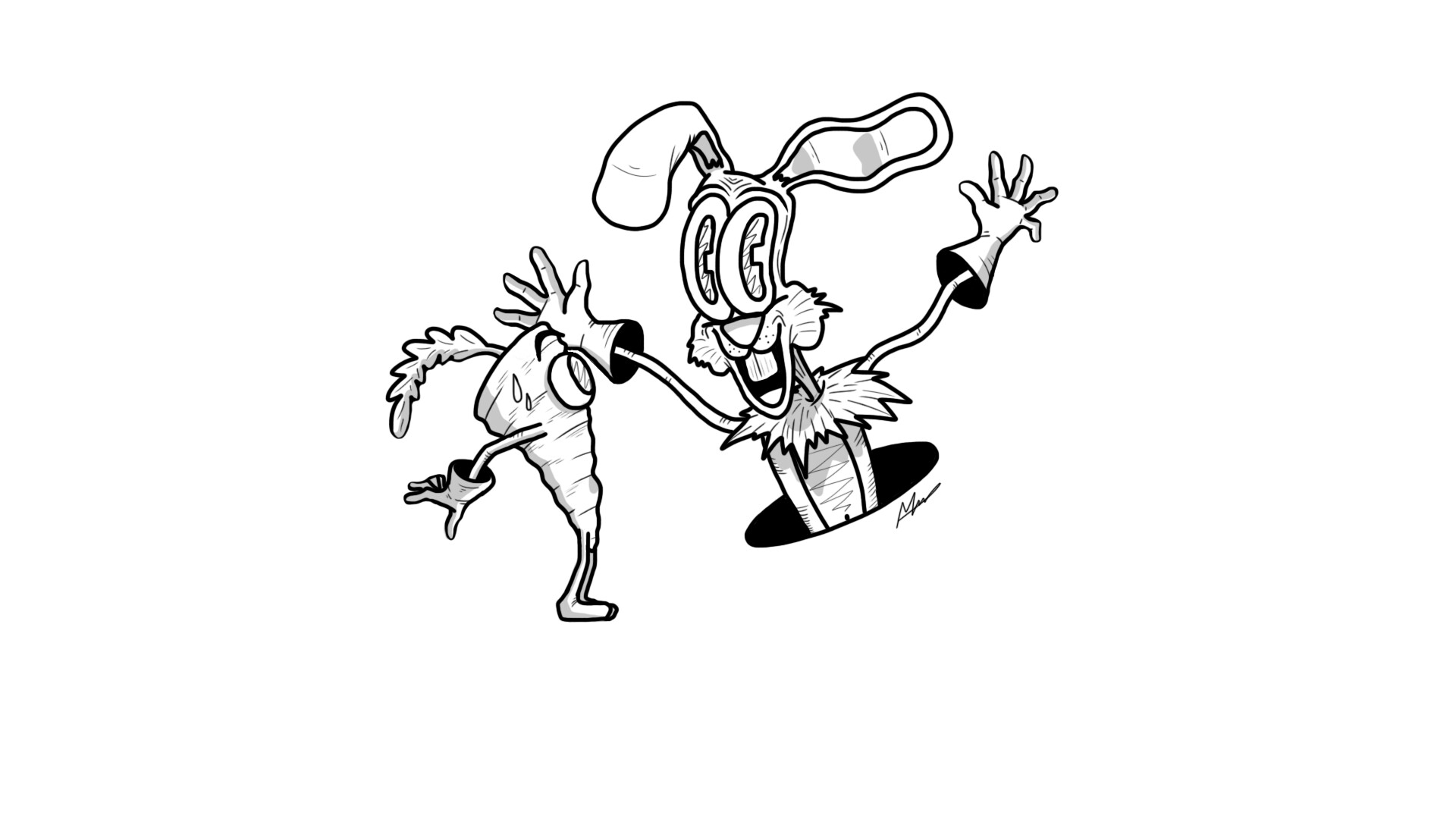 ArtStation - Acid Trip Bunny