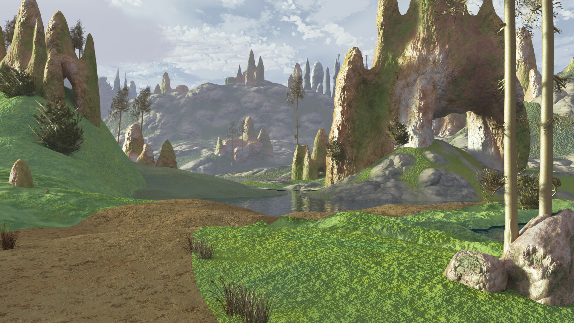 ArtStation - Fantasy Scene