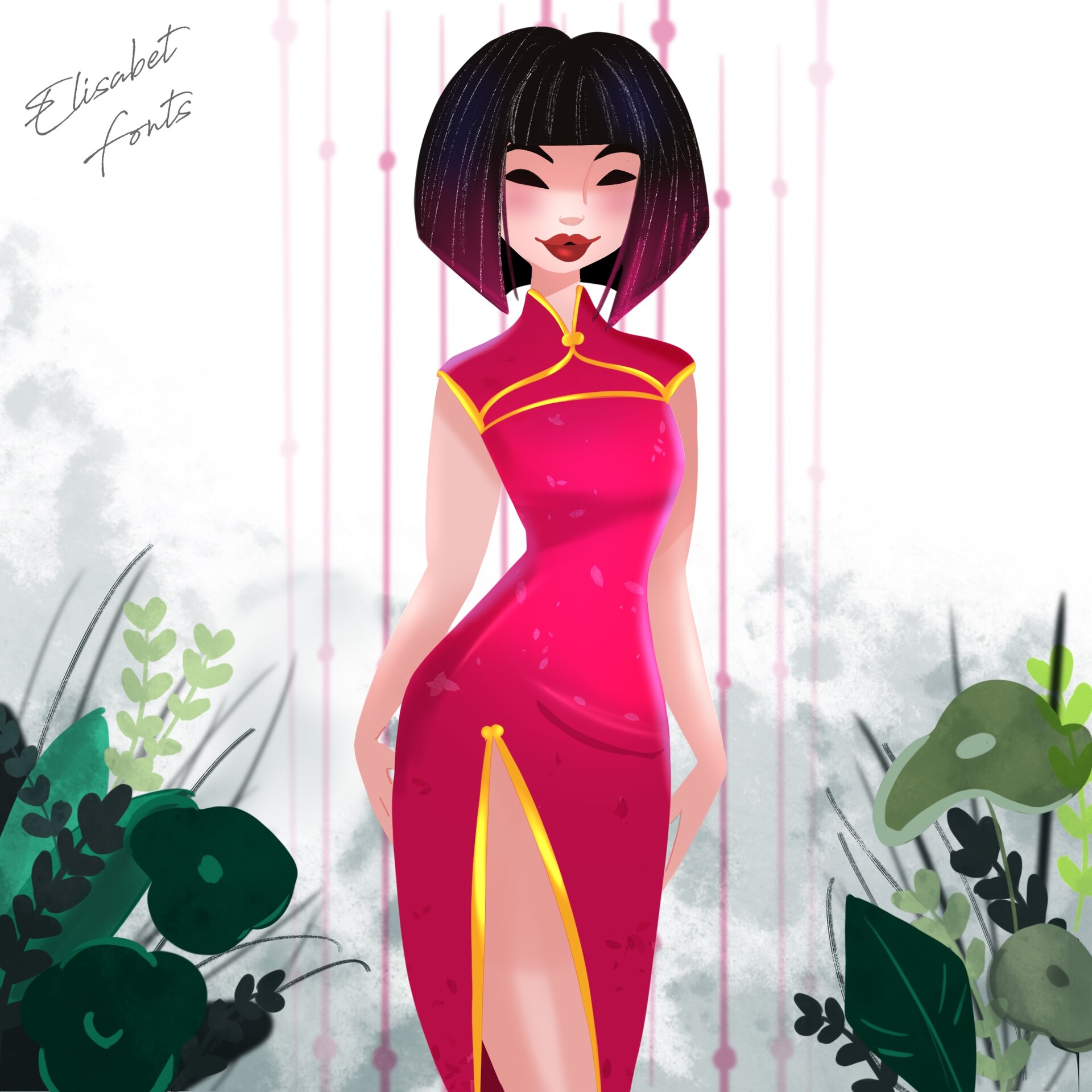 ArtStation - Zen and cute ️