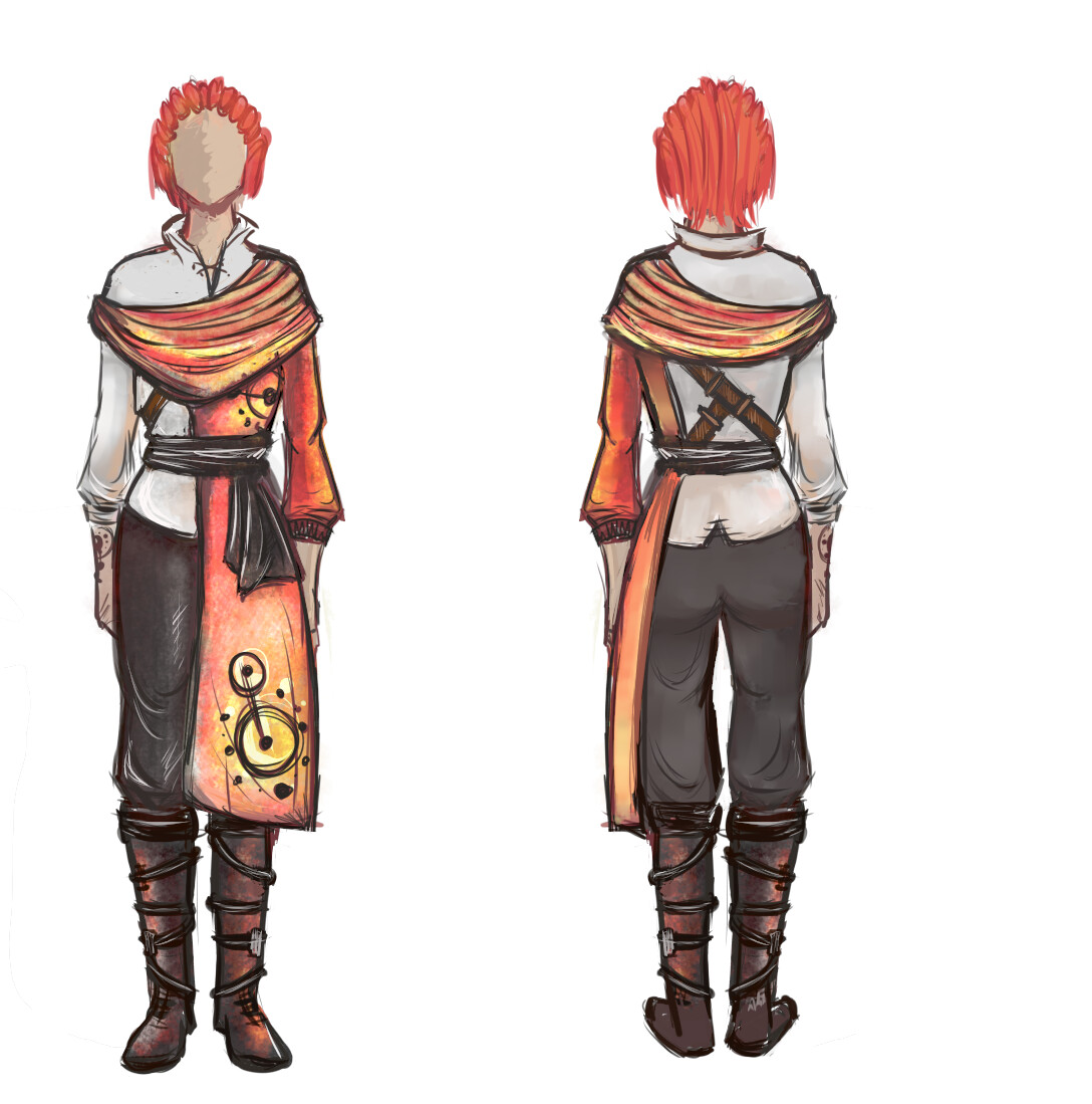 Rubidos B. - Emovere Character Spotlight: Fay, the fire mage