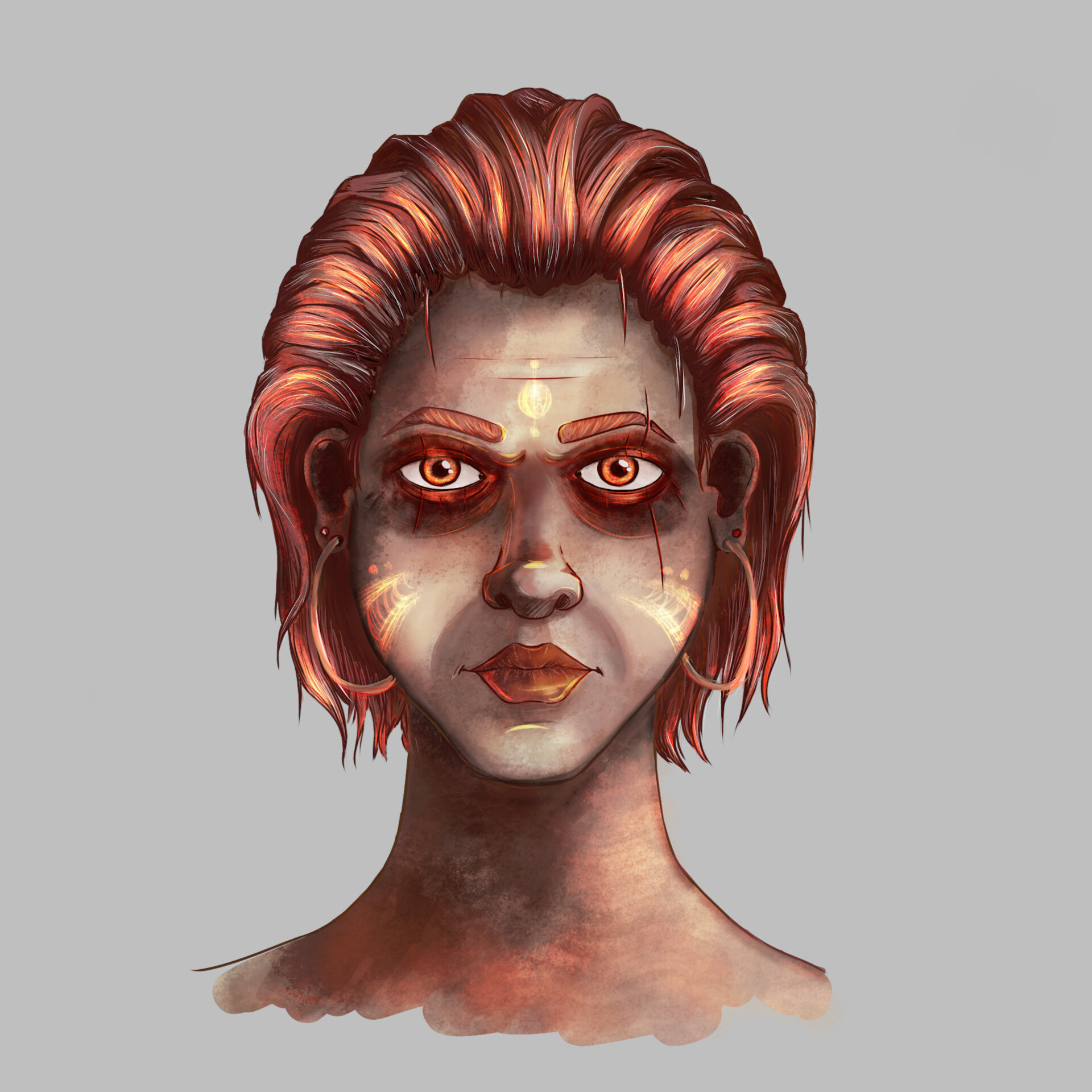 ArtStation - Emovere Character Spotlight: Fay, the fire mage