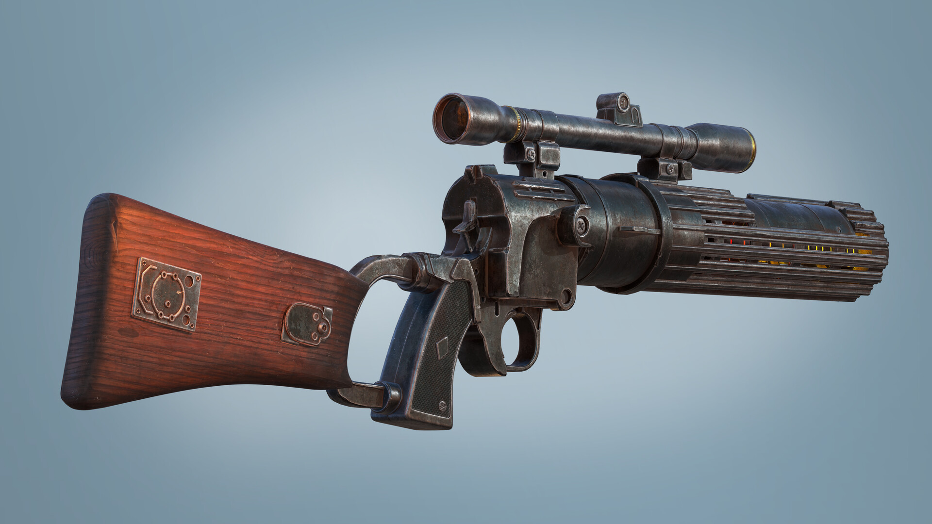 ArtStation - EE-3 Carbine Rifle Dinusty Challenge