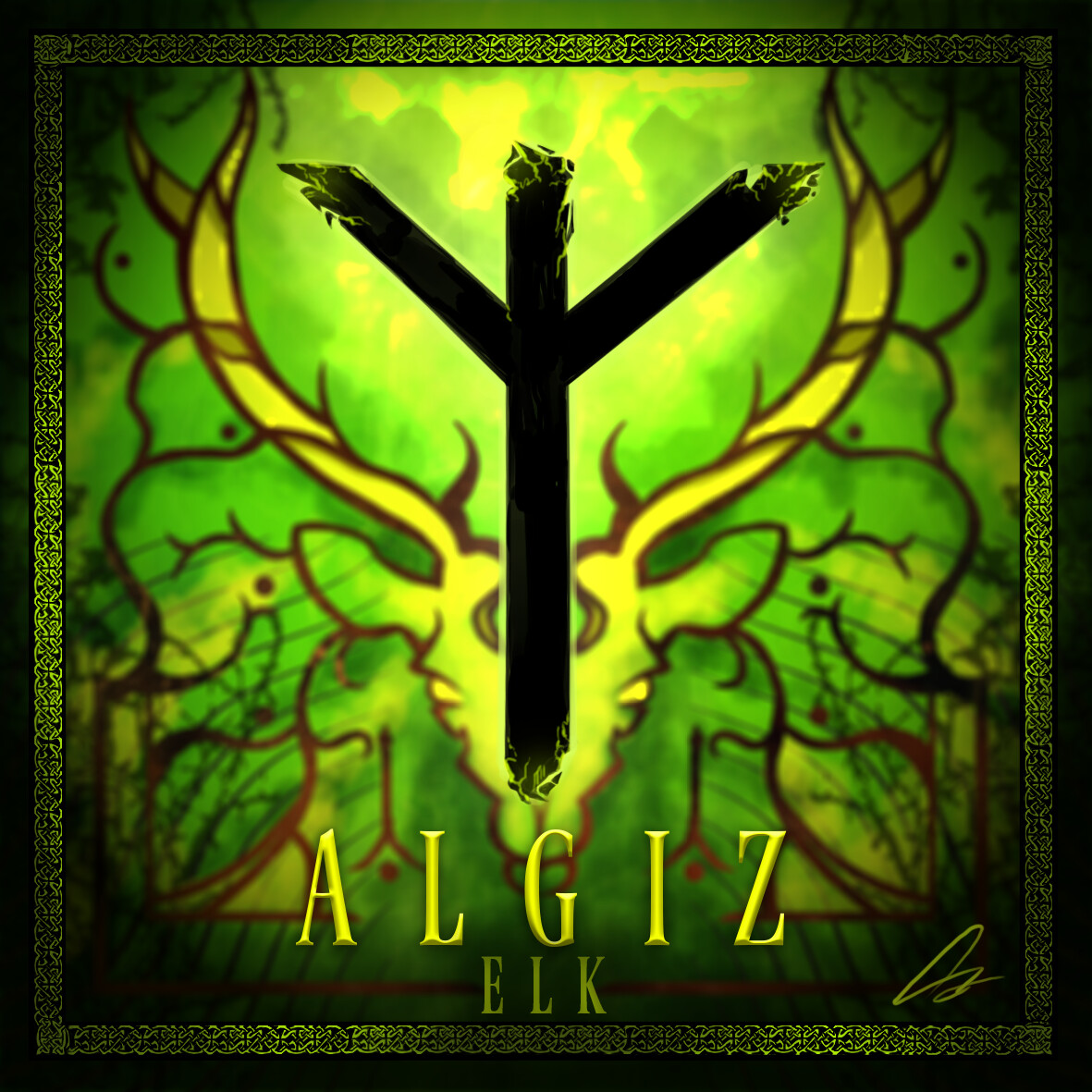 Alexandru Morariu - Rune Series: Algiz