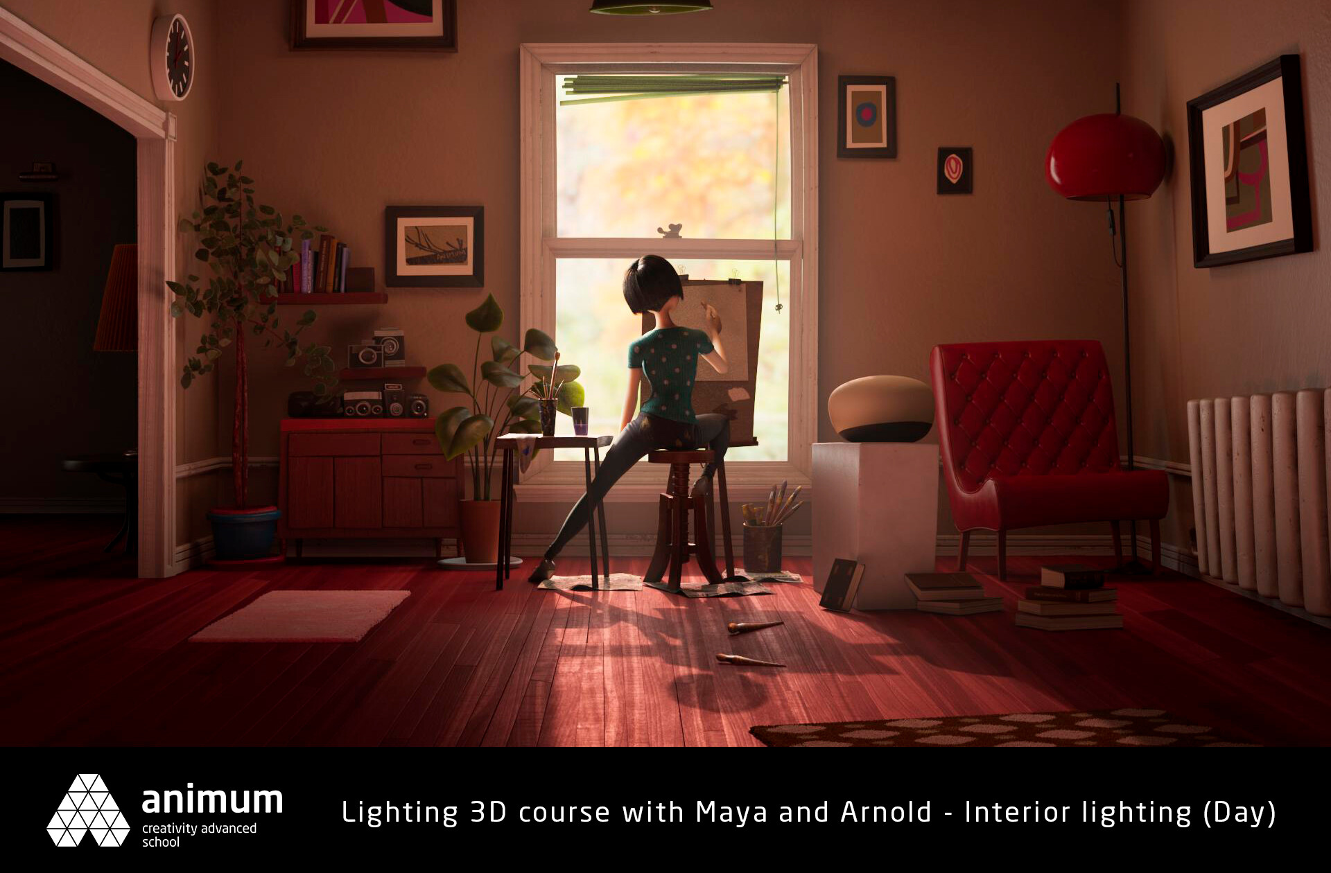 ArtStation - Interior Lighting Day