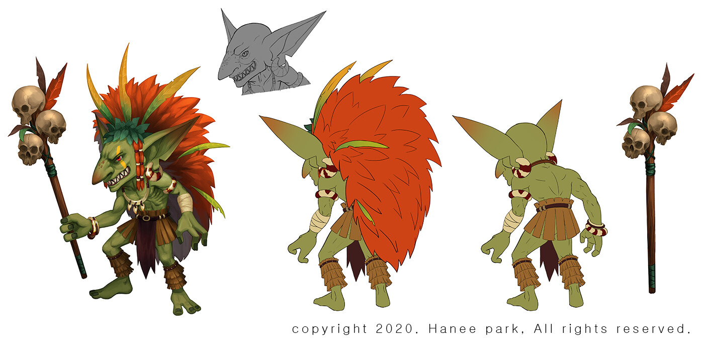 Hanee Park - Monster Slime, Goblin
