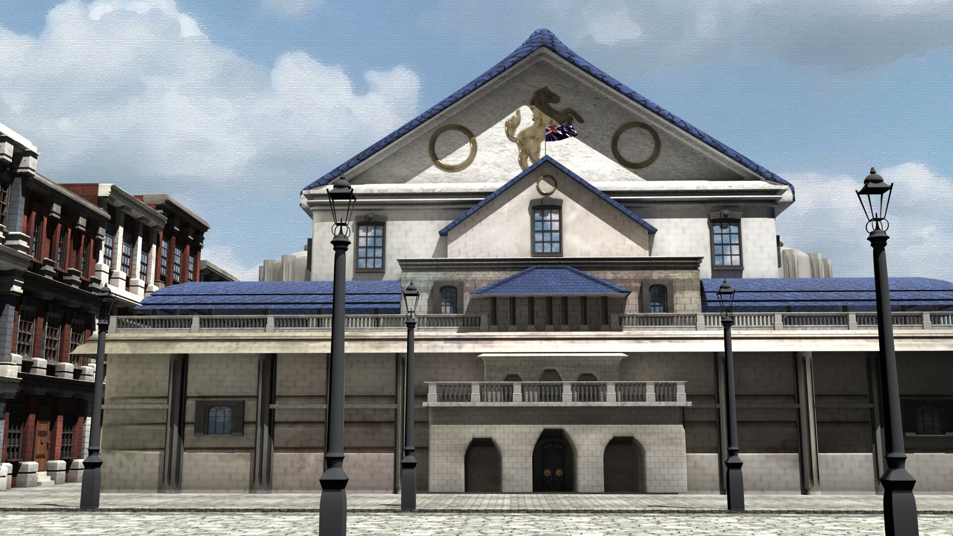 ArtStation - Victorian Bank Exterior